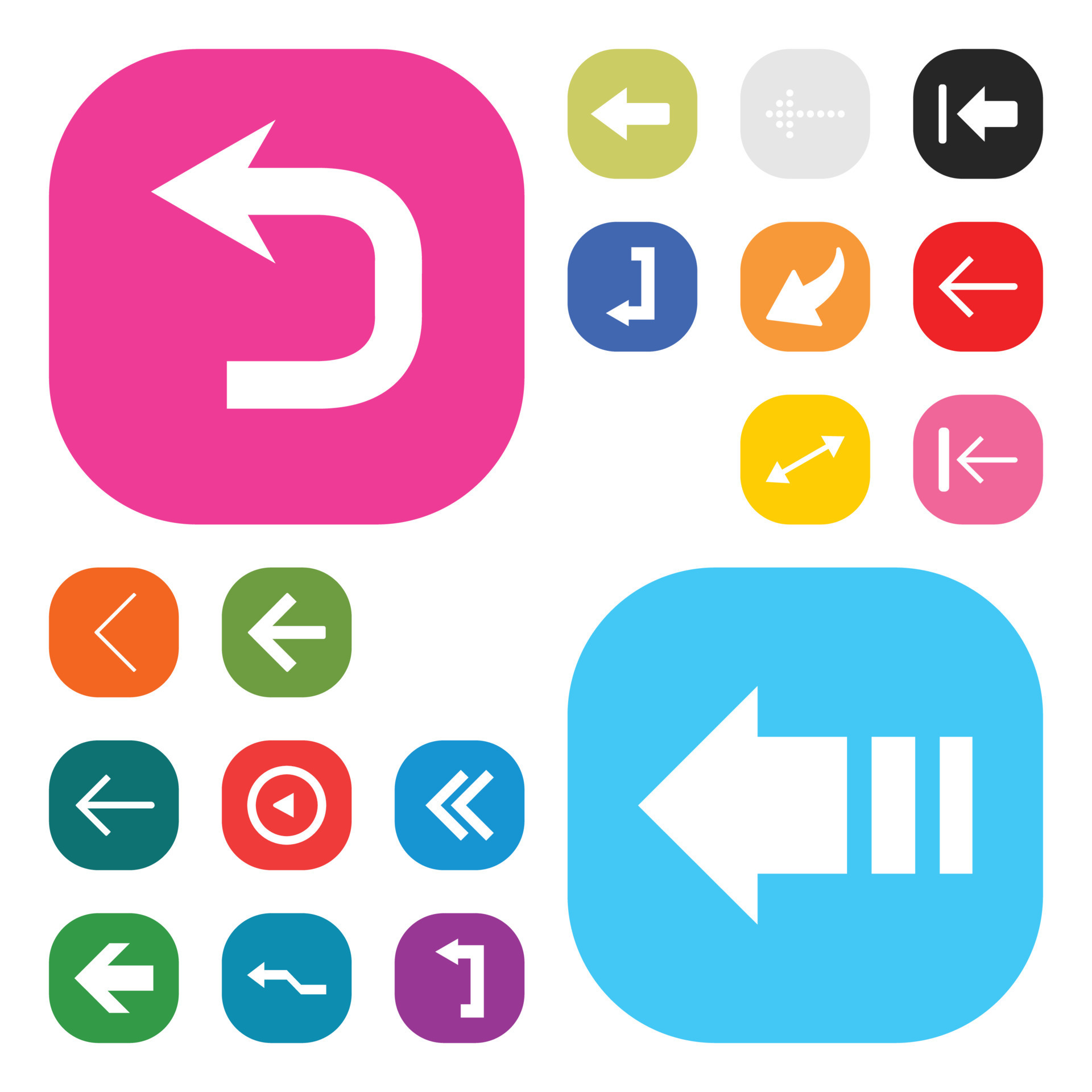 User Interface Buttons Design Set Vector 14297396 Vector Art At Vecteezy