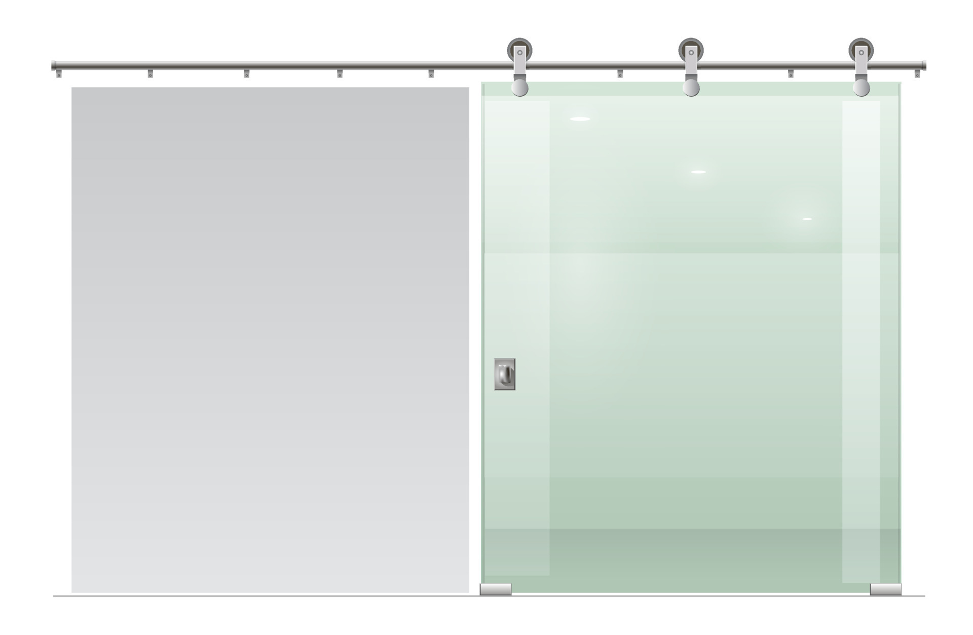 Large Glass Sliding Door In Loft Style 14300677 Vector Art At Vecteezy