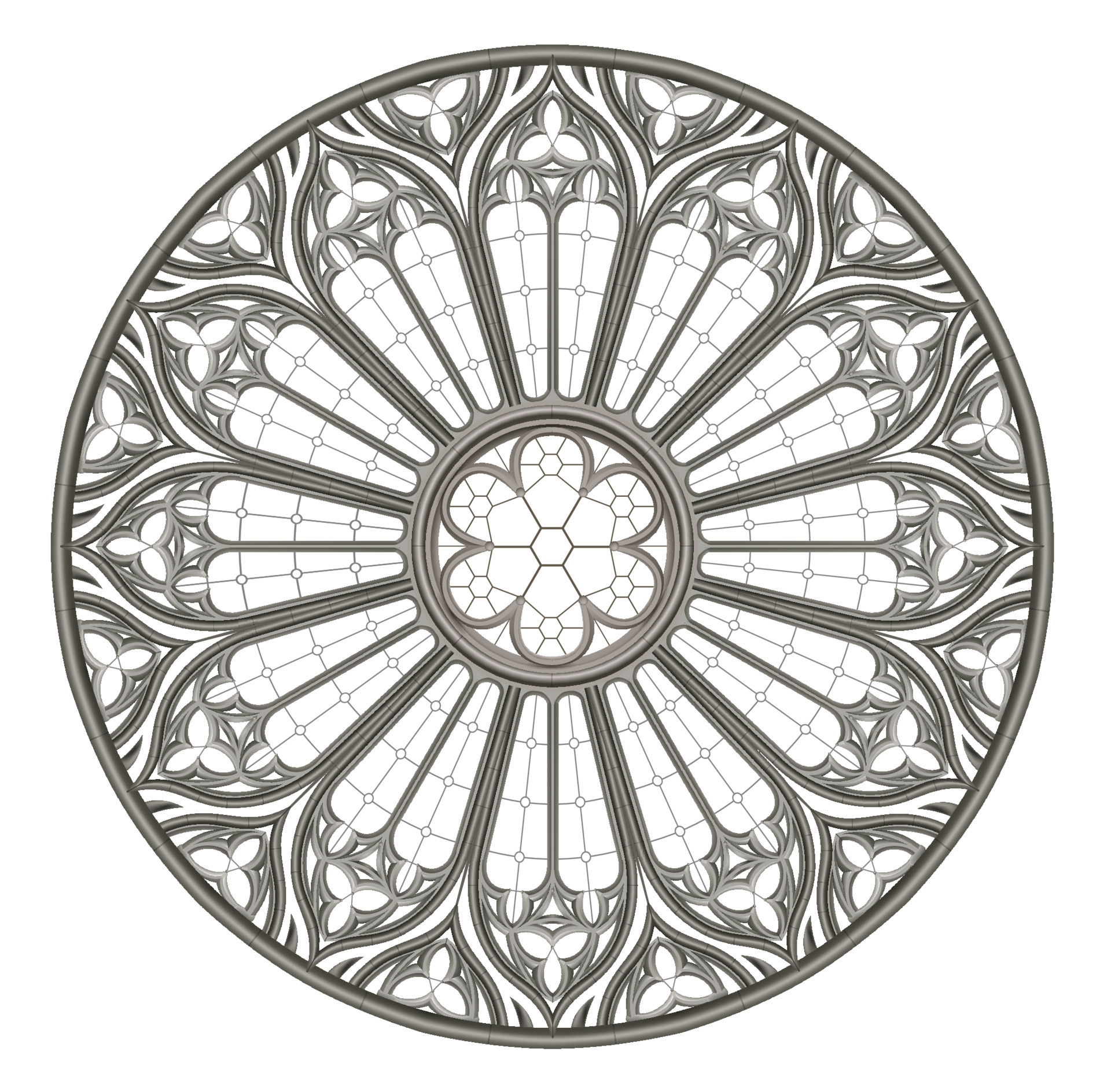 Medieval Gothic Stained Glass Round Window Texture 14300685 Vector Art At Vecteezy
