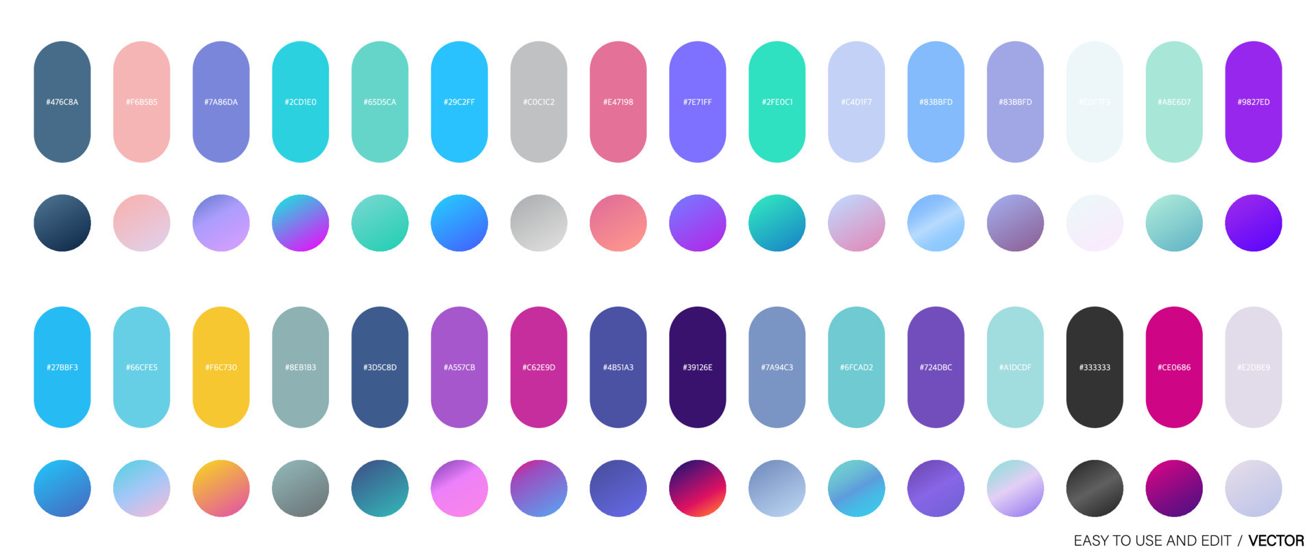 Collection of colorful modern gradient background for graphic design ... Collection of colorful modern gradient background for graphic design ...