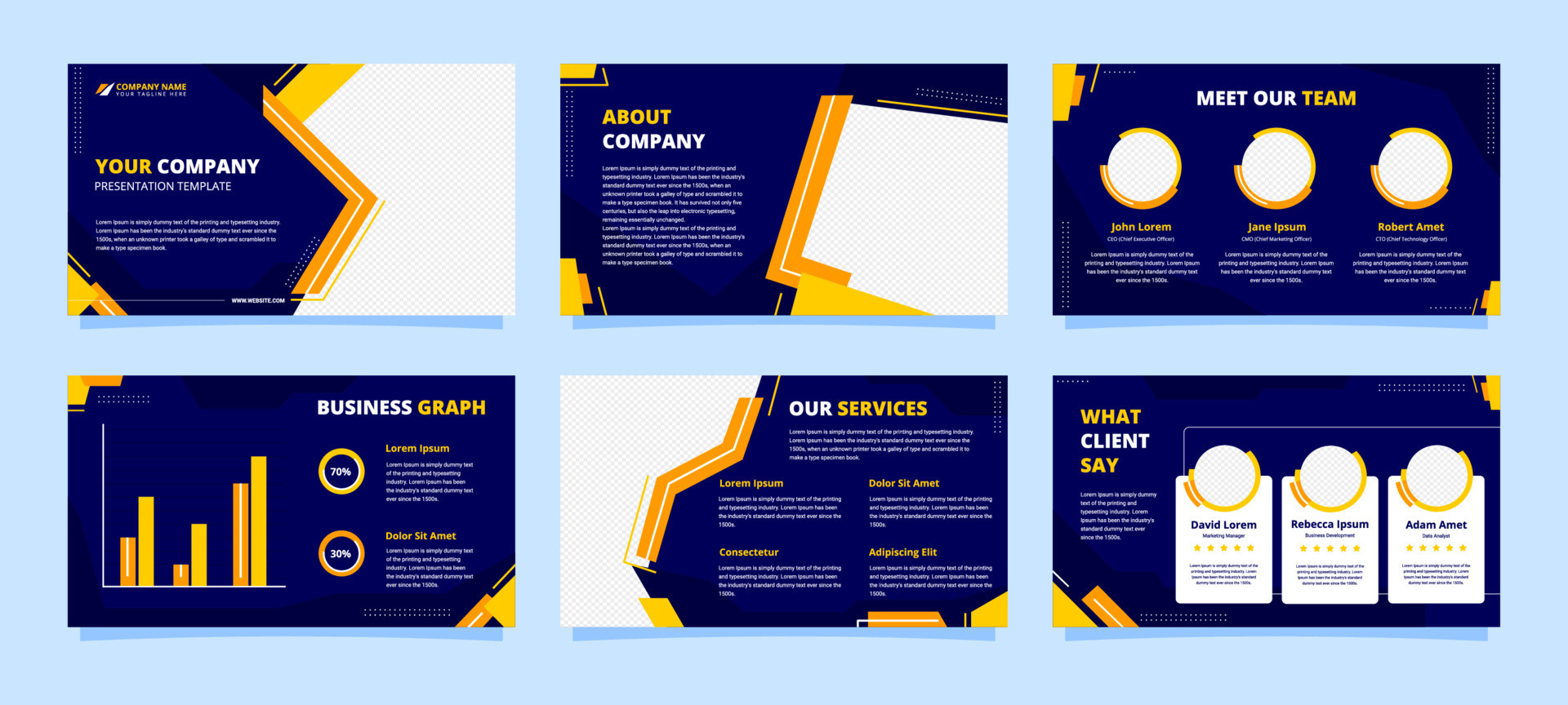 Company Profile Presentation Templates 14307056 Vector Art At Vecteezy company-profile-presentation-templates-14307056-vector-art-at-vecteezy