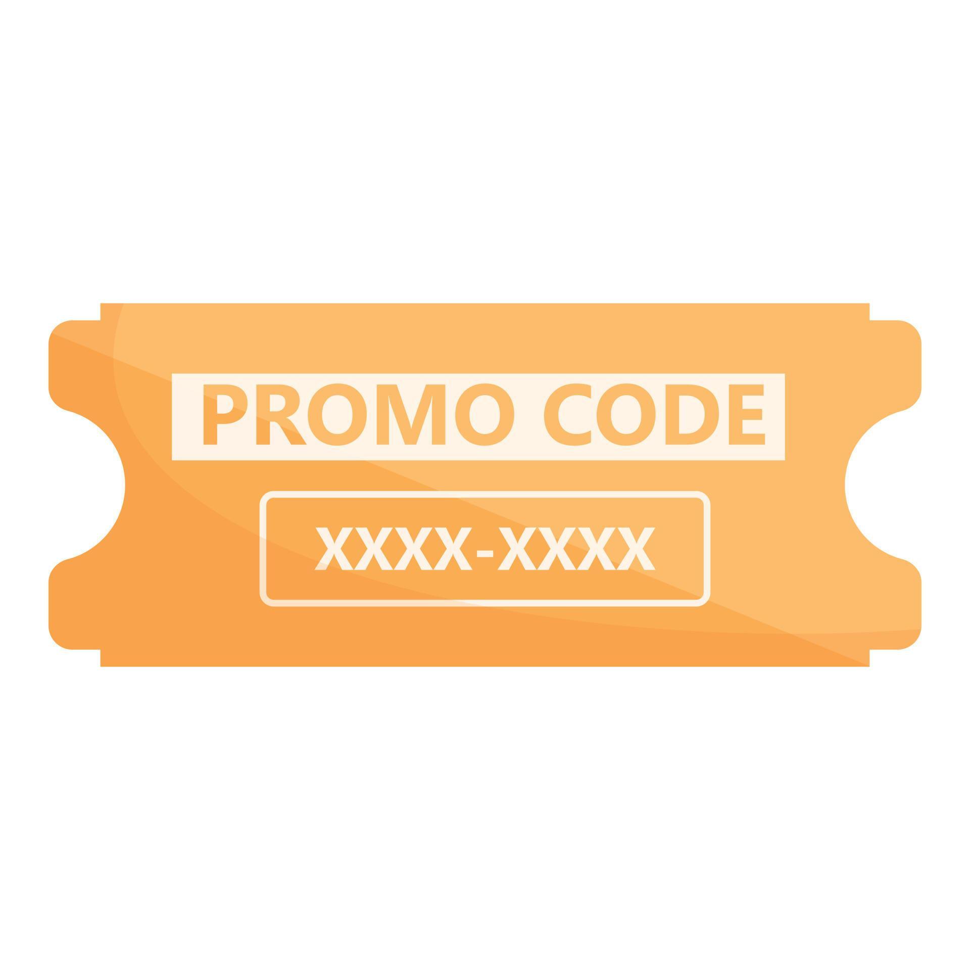 Legal promo code icon cartoon vector. Discount coupon 14309119 Vector ...