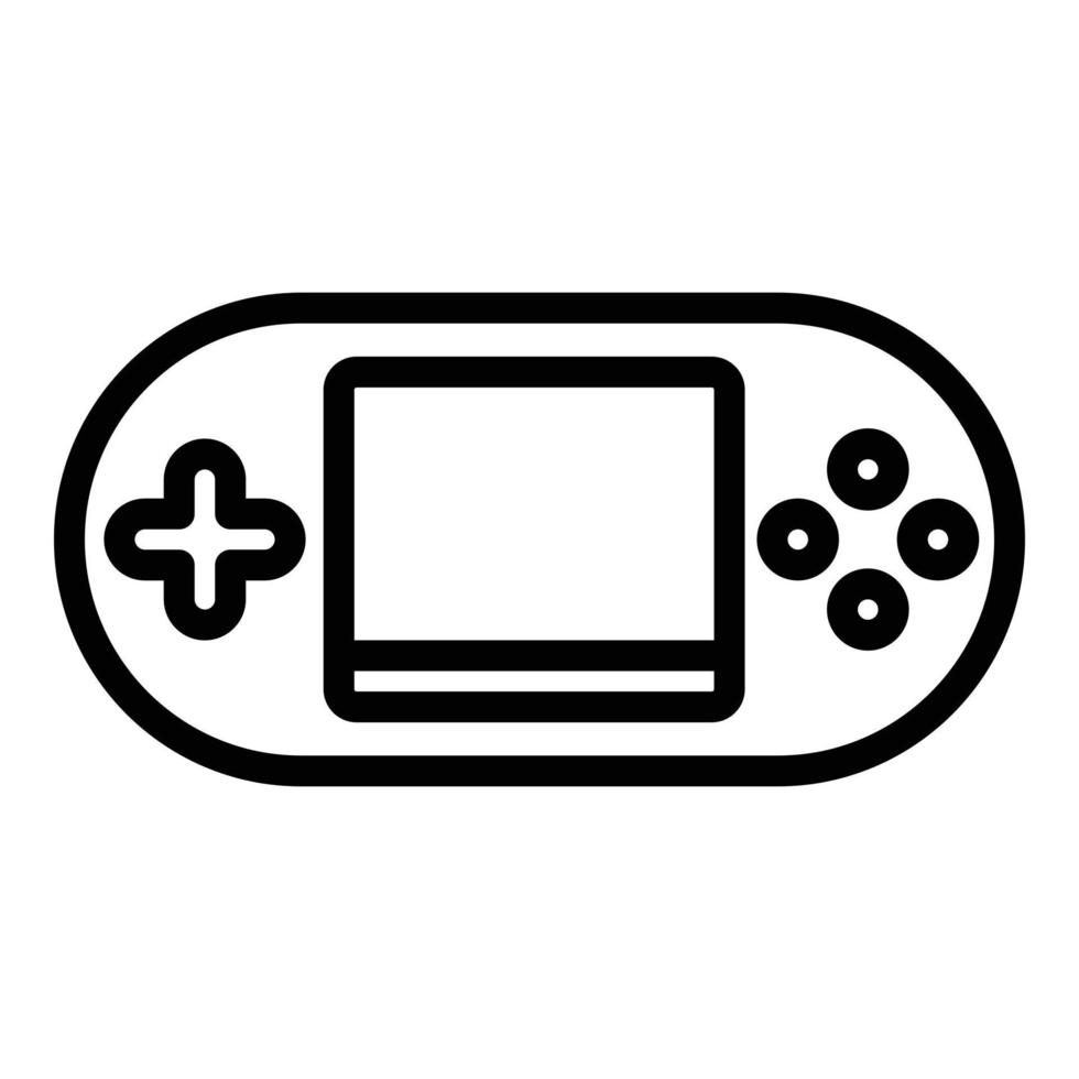 Portable game console joystick icon, outline style 14315950 Vector Art ... Portable game console joystick icon, outline style 14315950 Vector Art ...