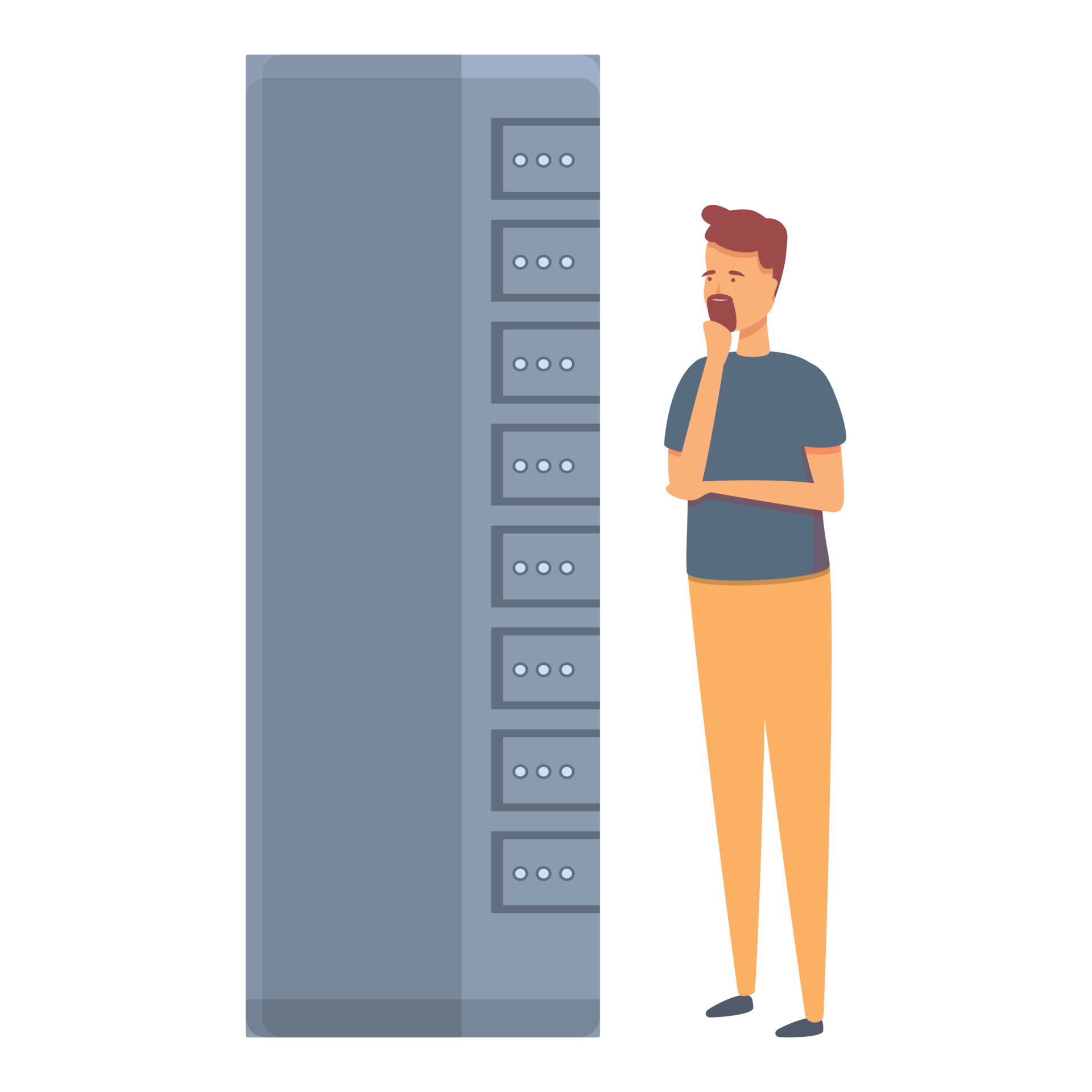 Server repair icon cartoon vector. Computer system 14316471 Vector Art ... Server repair icon cartoon vector. Computer system 14316471 Vector Art ...