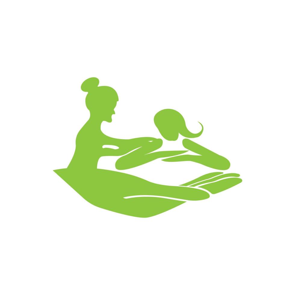 Body Massage Logo Vector 14321563 Vector Art At Vecteezy