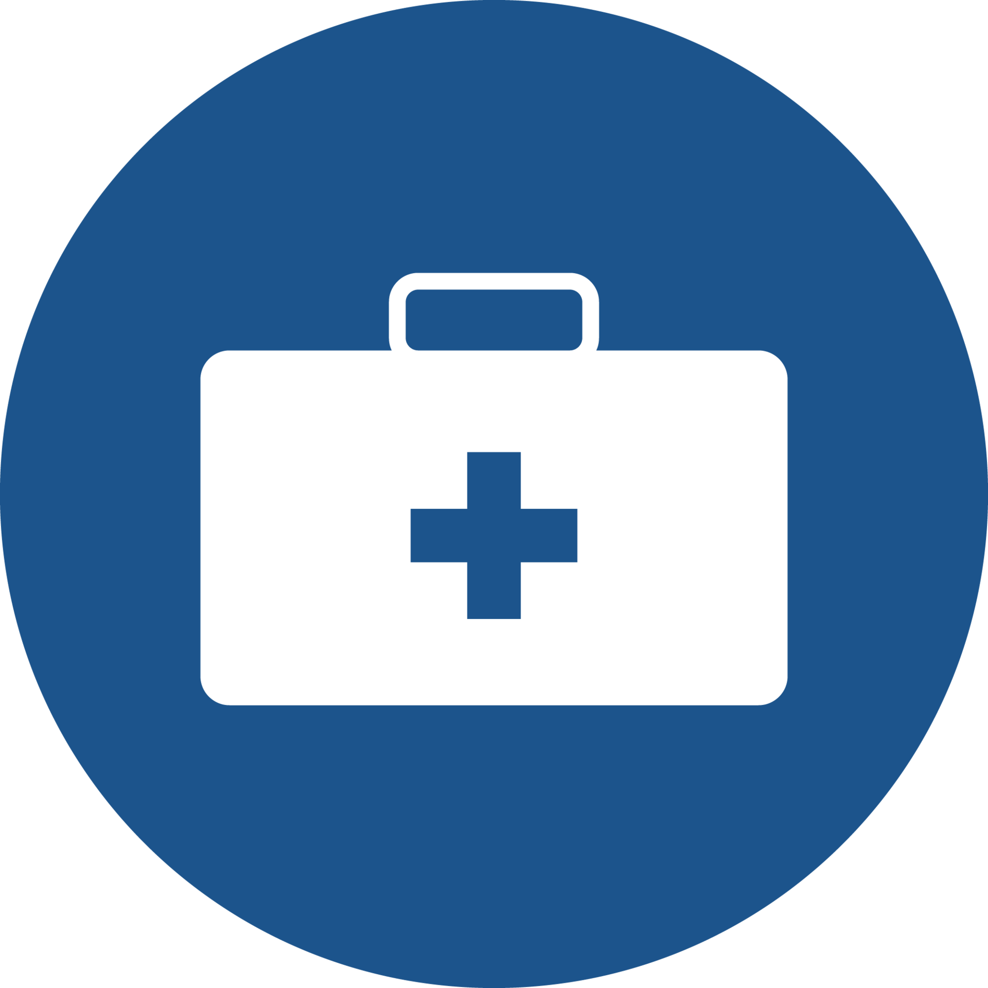 First Aid Kit Icons Design In Blue Circle 14322459 Png