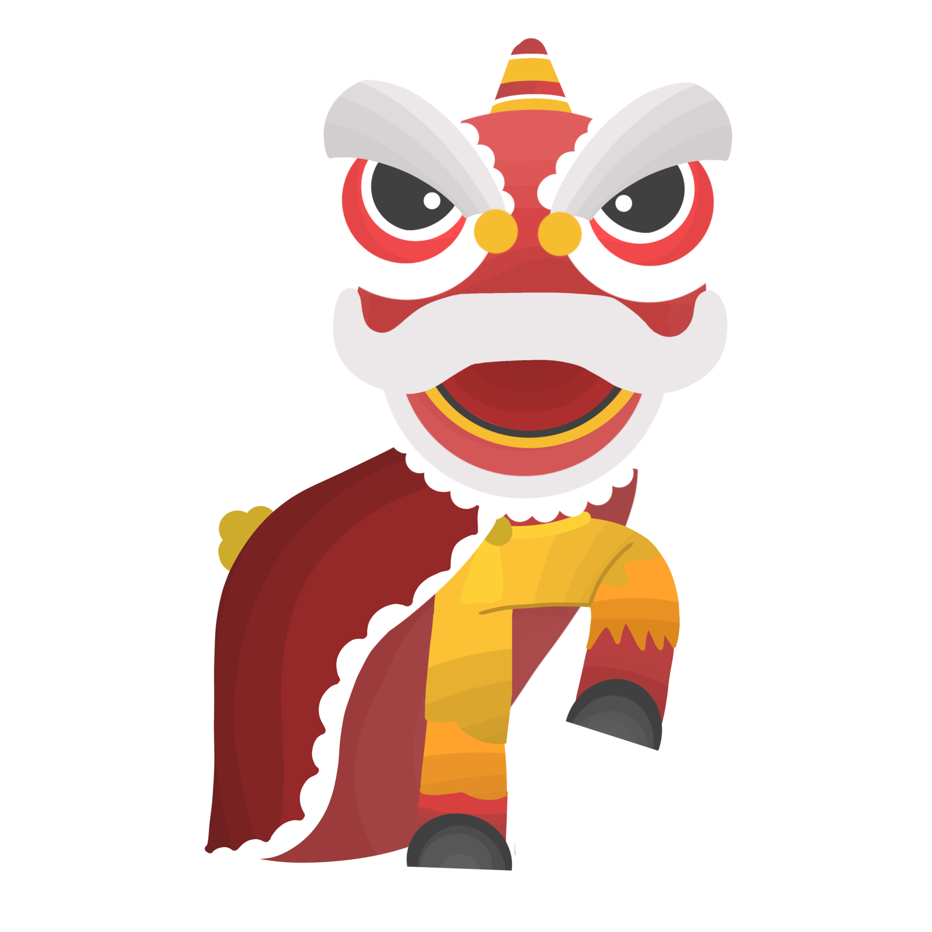 Lion Dance In Chinese New Year 14322797 PNG lion-dance-in-chinese-new-year-14322797-png