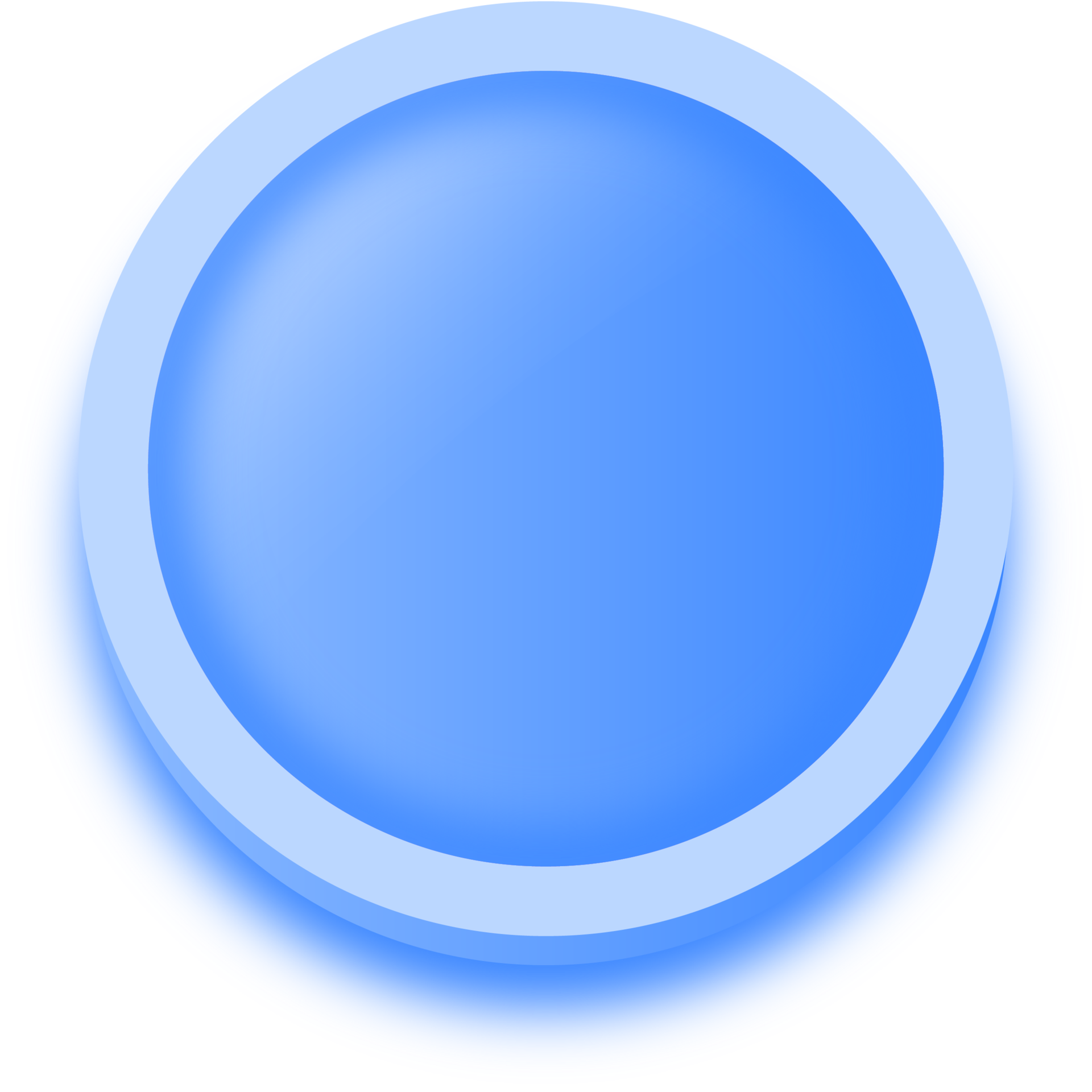 Round shape buttons in blue colors. User interface element illustration. 14324175 PNG