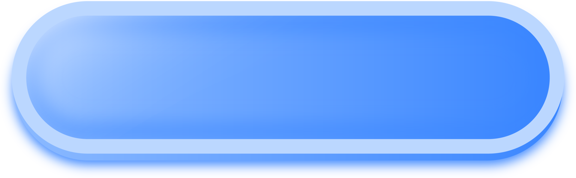 Rectangle Shape Buttons In Blue Colors User Interface Element