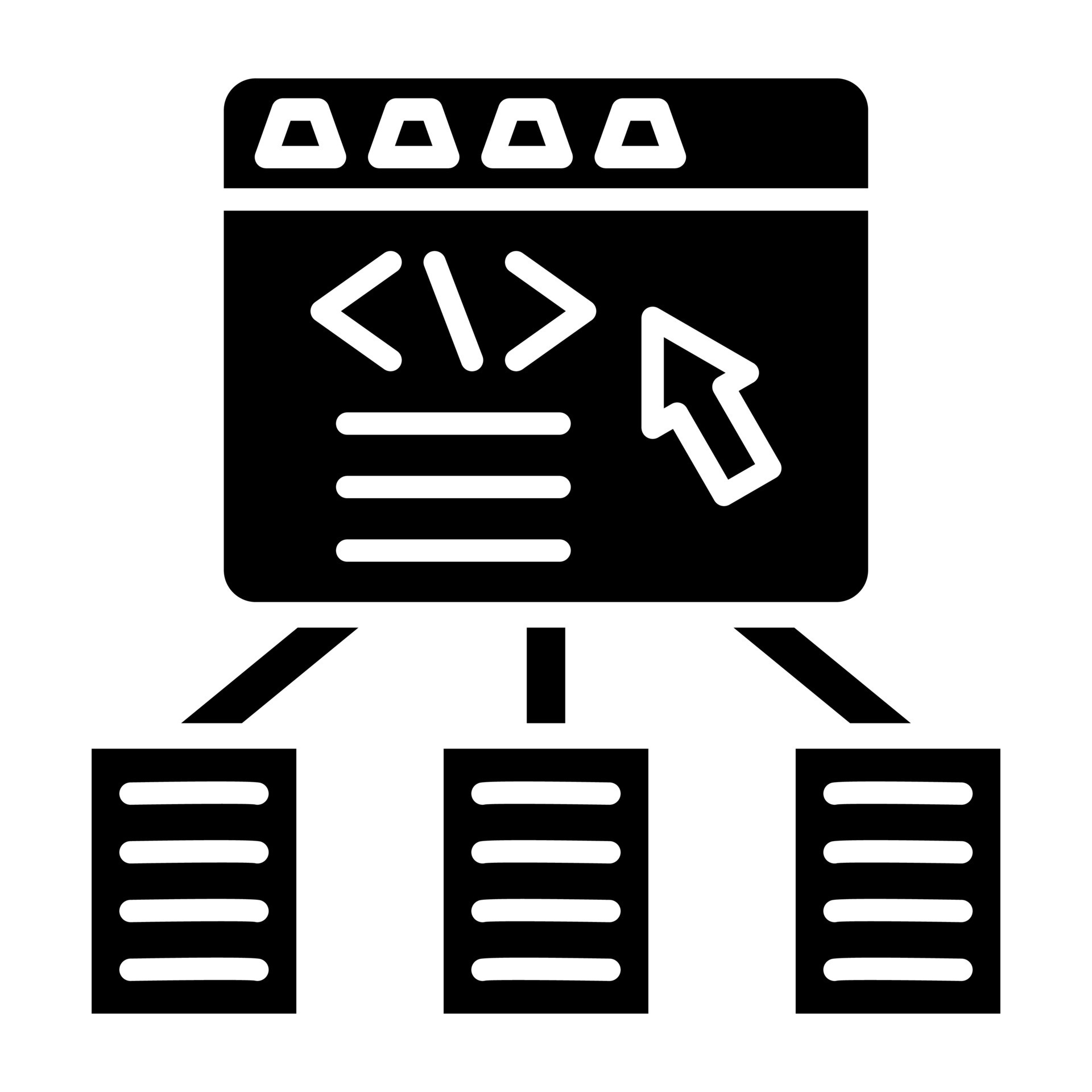 Code Framework Icon Style 14325415 Vector Art at Vecteezy