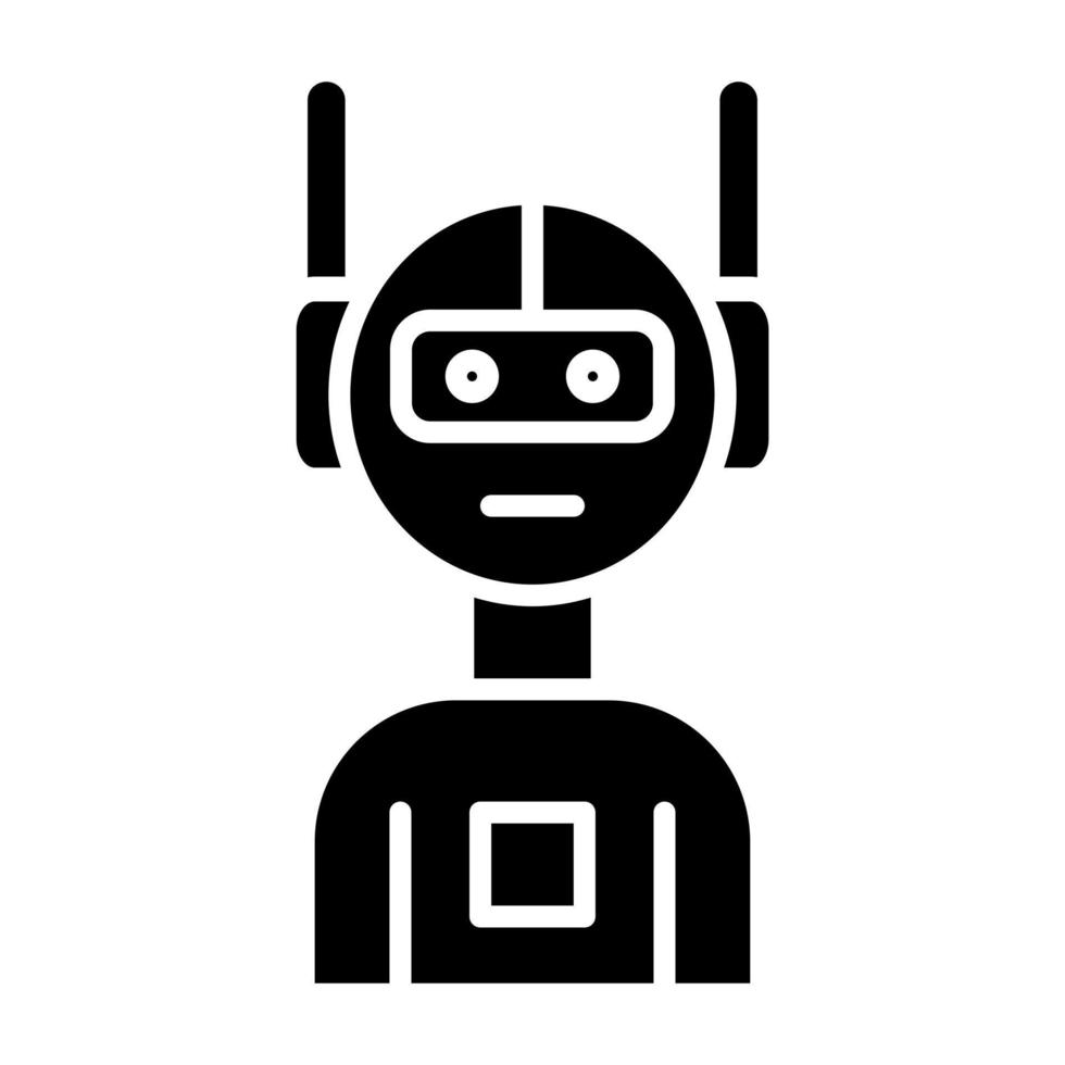 Robot Icon Style 14325429 Vector Art at Vecteezy
