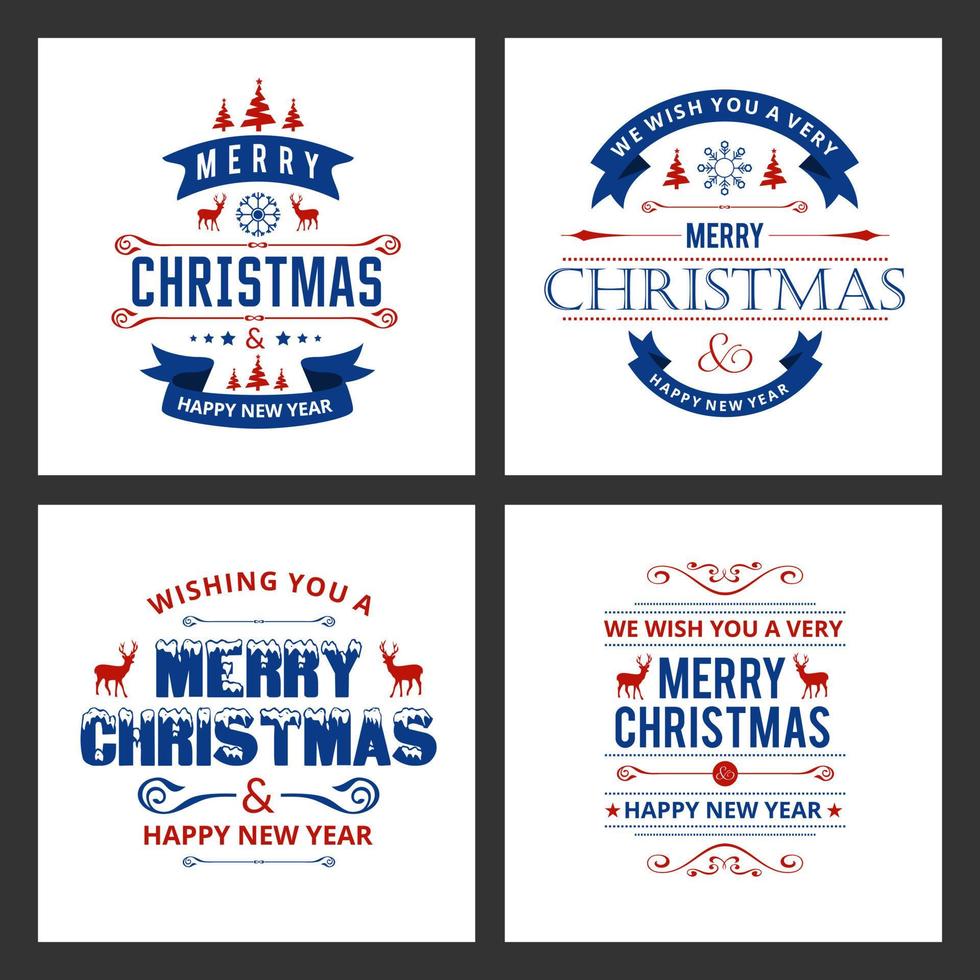 Merry Christmas typography set vector 14330717 Vector Art at Vecteezy Merry Christmas typography set vector 14330717 Vector Art at Vecteezy