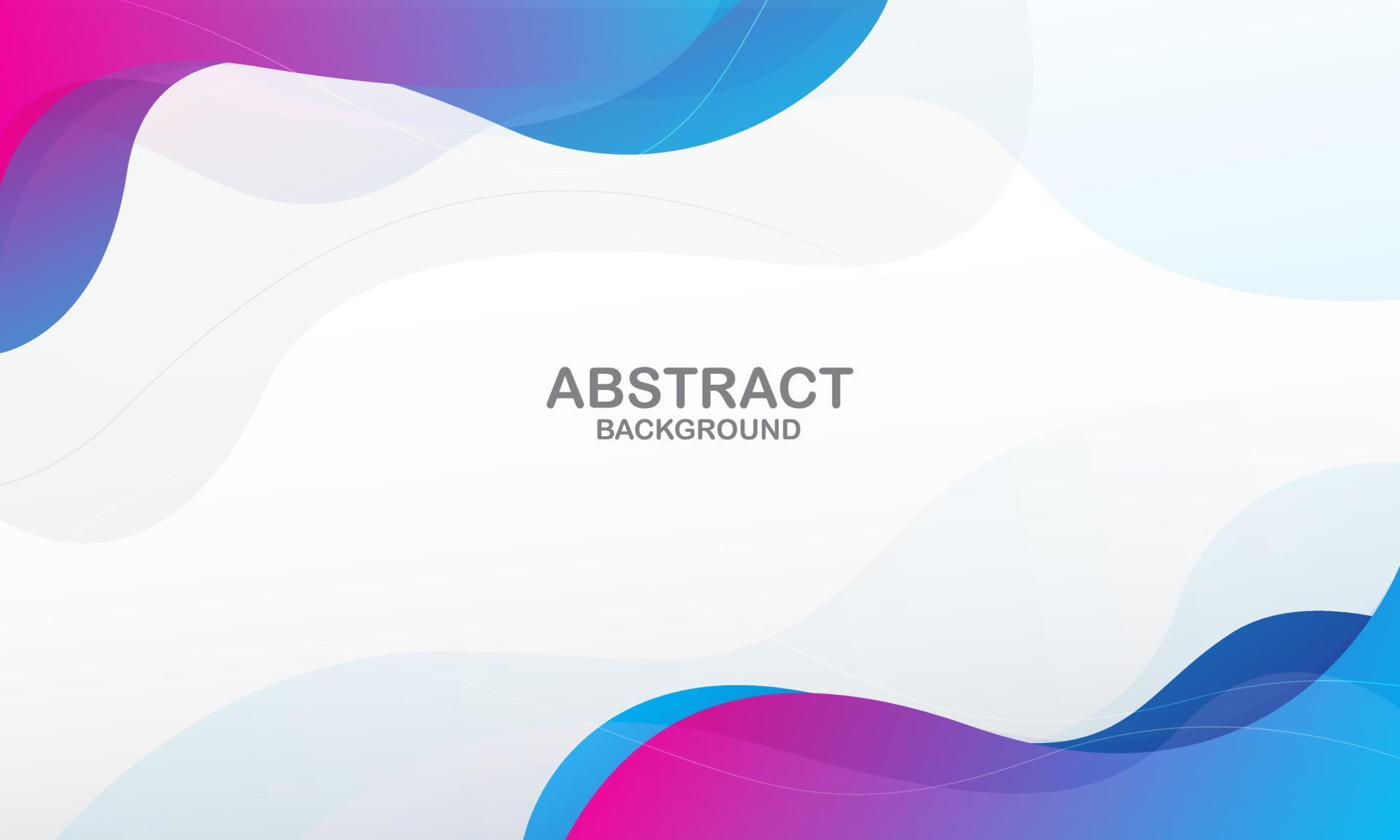Abstract blue and pink wave background. Eps10 vector 14331423 Vector ...