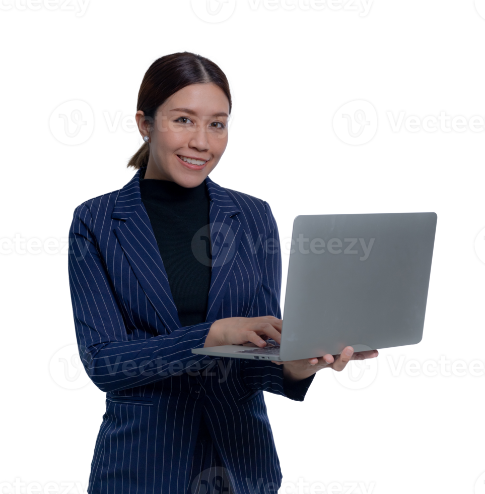 Free Happy asian business woman holding laptop computer. 14332162 PNG ... Free Happy asian business woman holding laptop computer. 14332162 PNG ...