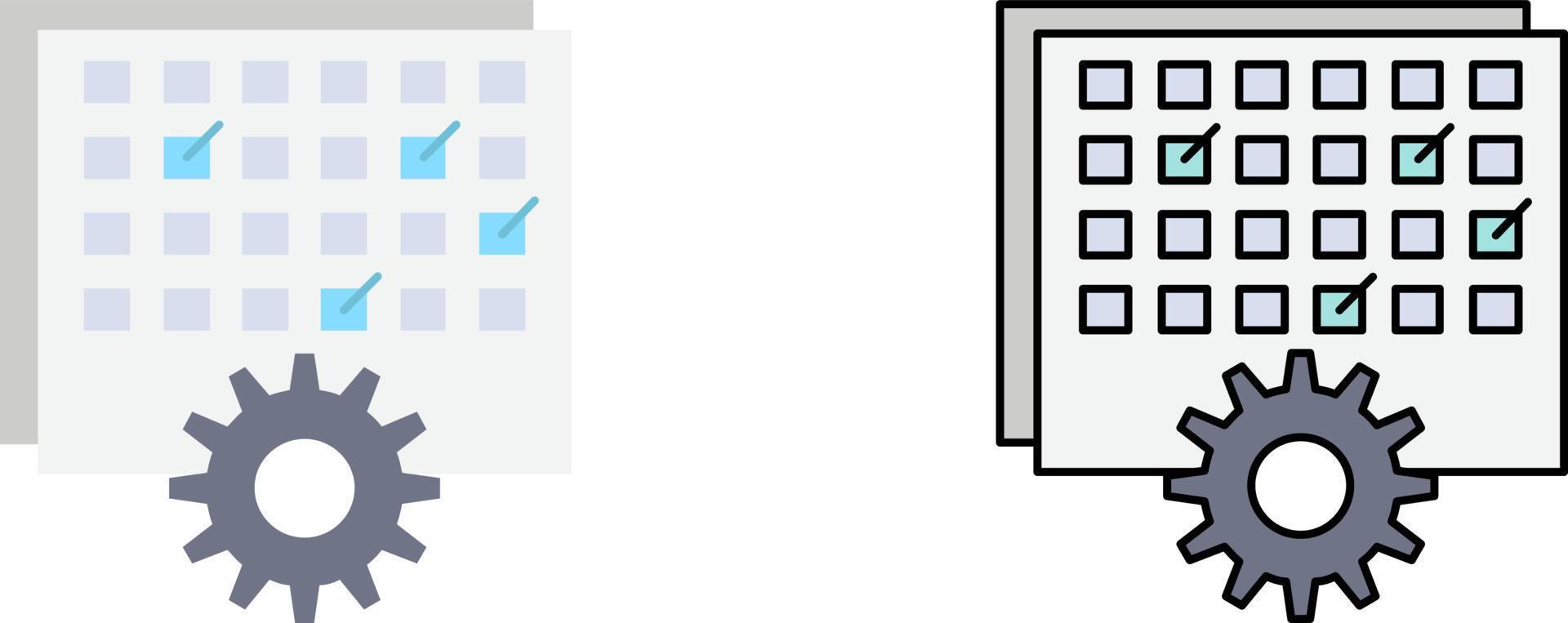 Event Management Processing Schedule Timing Flat Color Icon Vector 14332808 Vector Art At Vecteezy