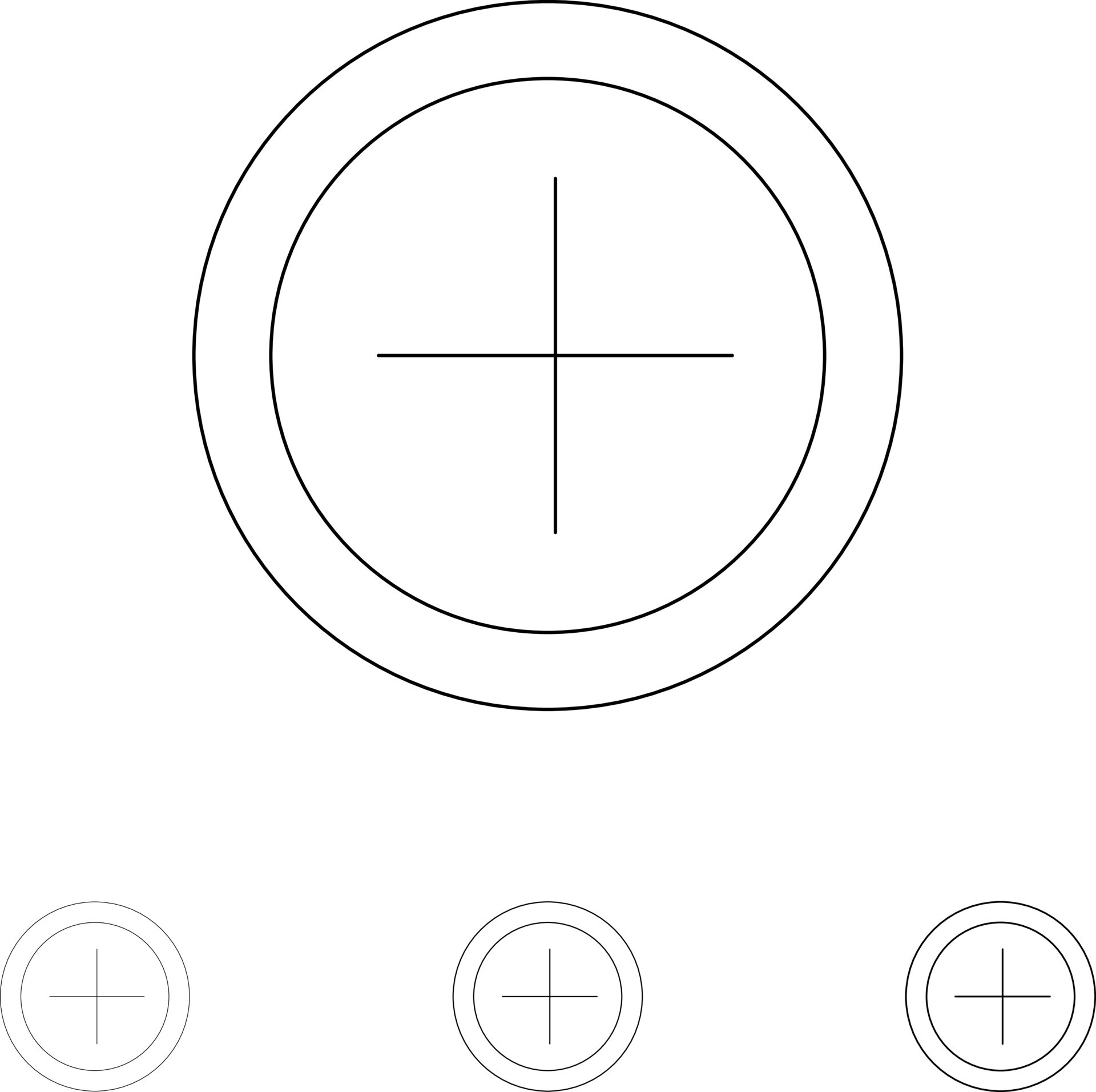 Interface Plus User Bold And Thin Black Line Icon Set 14334978 Vector