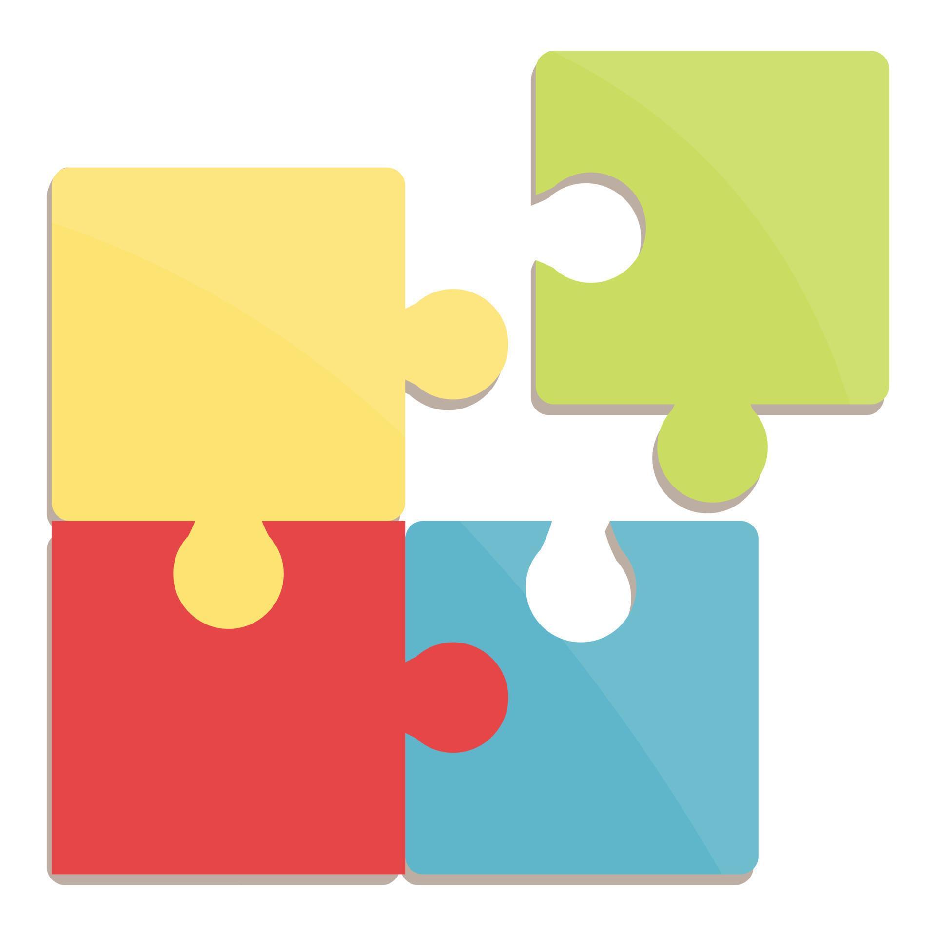 Problem solving puzzle icon, cartoon style 14335070 Vector Art at Vecteezy