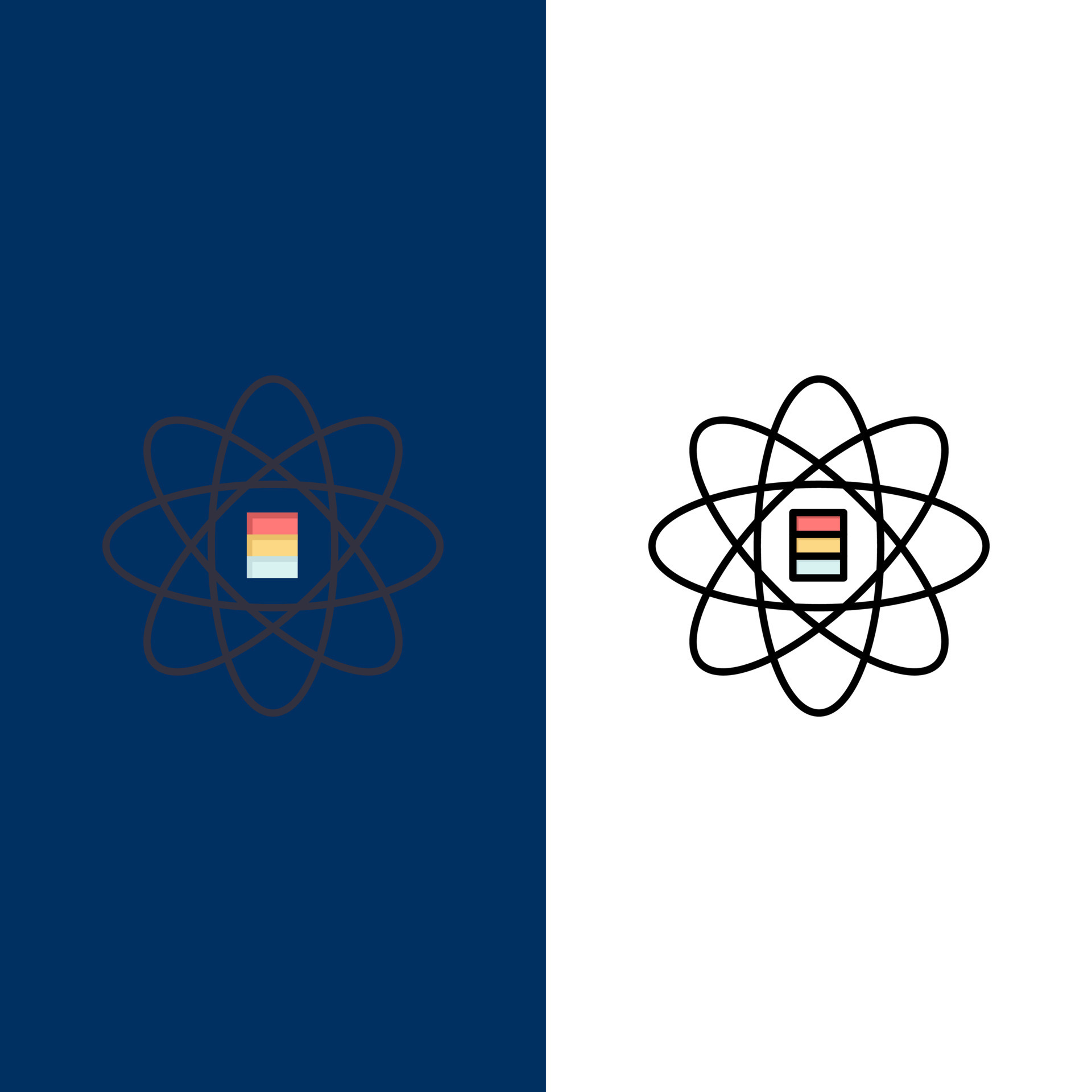 Data Science Data Science Dollar Icons Flat and Line Filled Icon Set ...