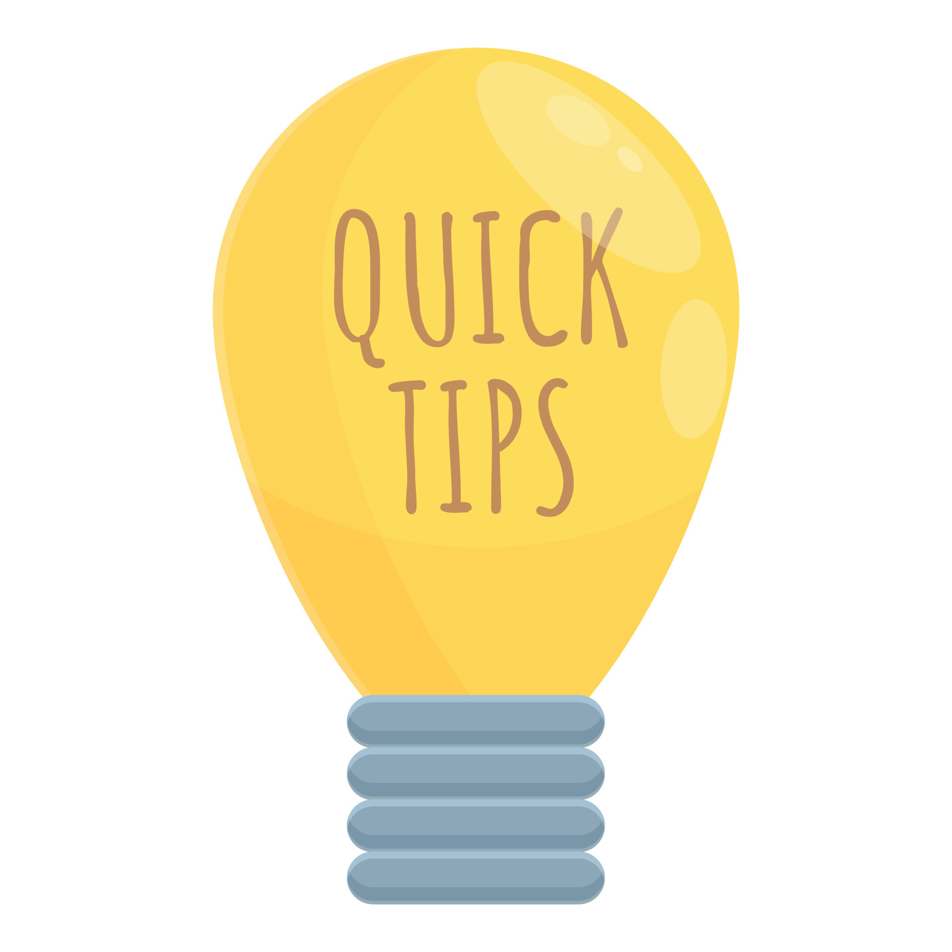 Bulb idea tips icon, cartoon style 14339324 Vector Art at Vecteezy