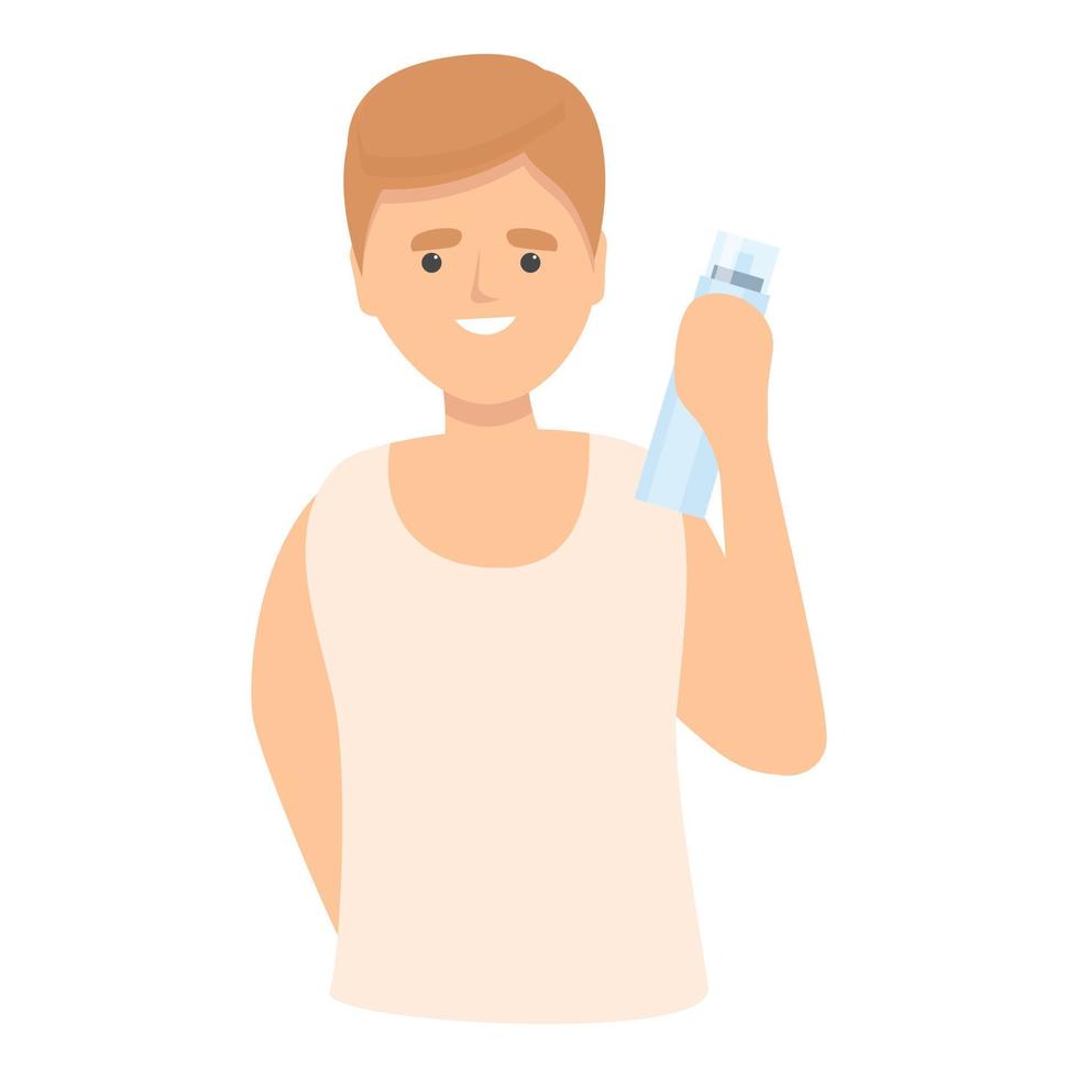 Vector De Dibujos Animados De Icono De Afeitado Matutino Hombre Afeitarse La Barba 14339762