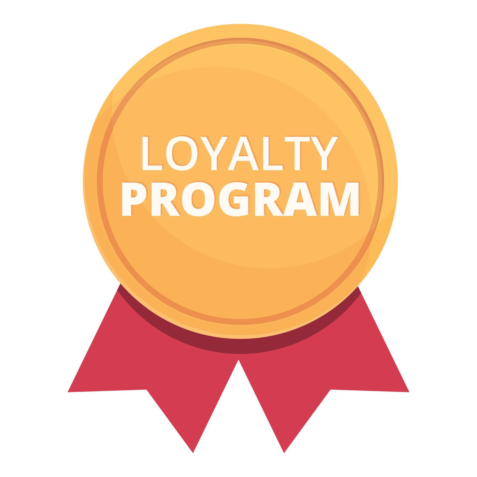 Emblem loyalty program icon cartoon vector. Customer card 14339962 ...