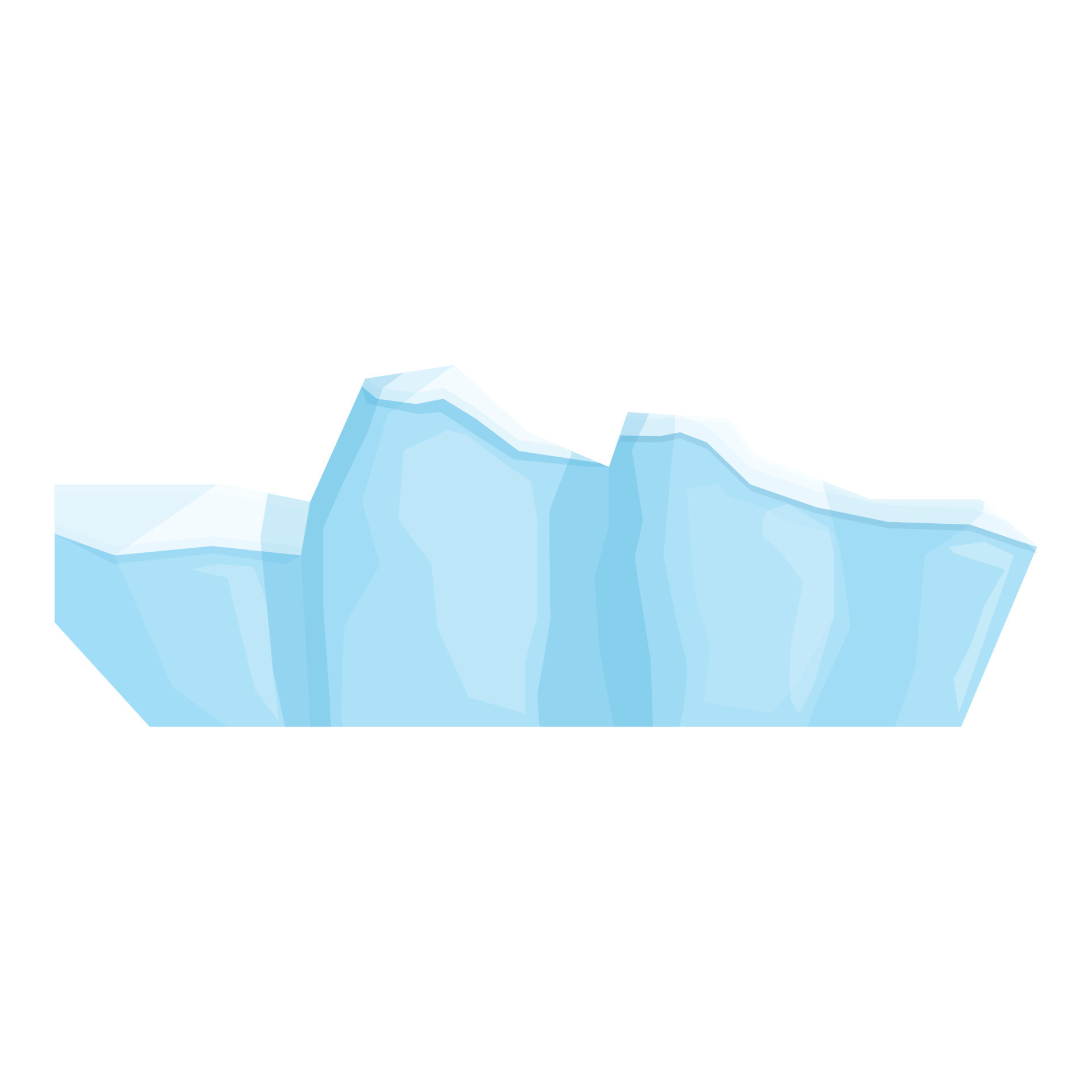 Water ice icon cartoon vector. Arctic glacier 14341218 Vector Art at ...