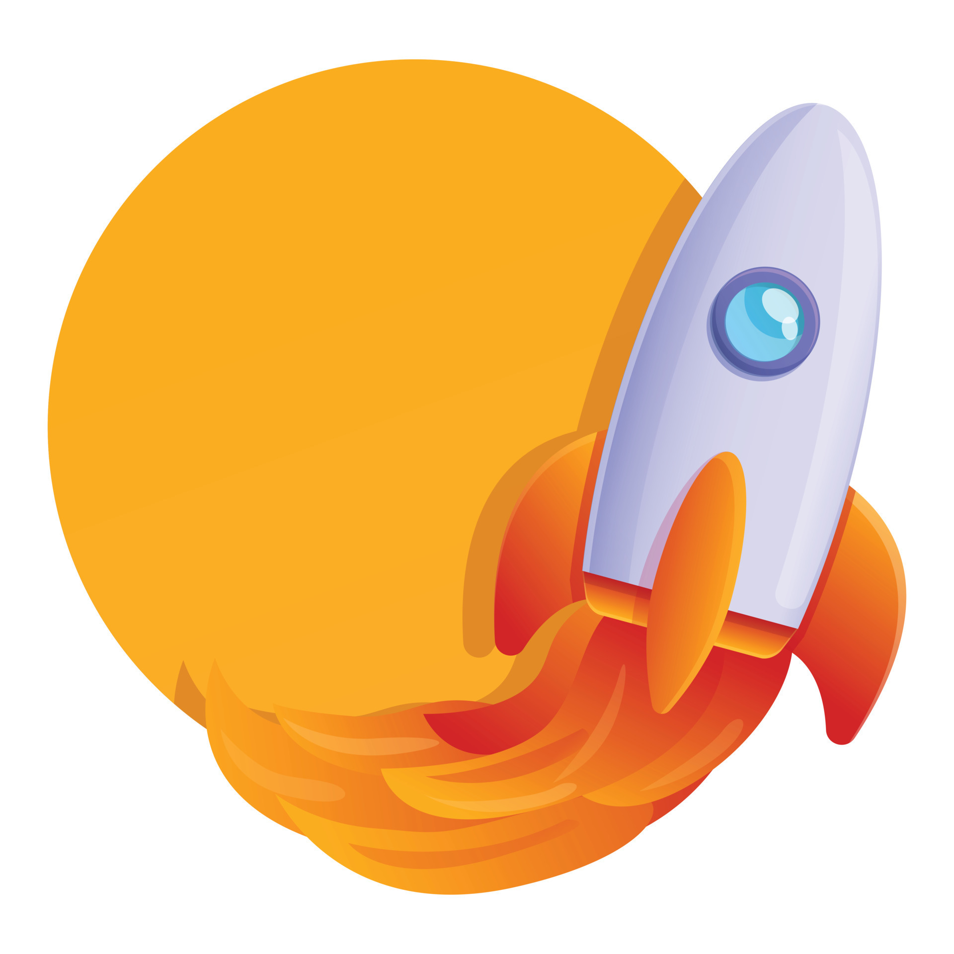 Internet speed rocket icon, cartoon style 14341642 Vector Art at Vecteezy