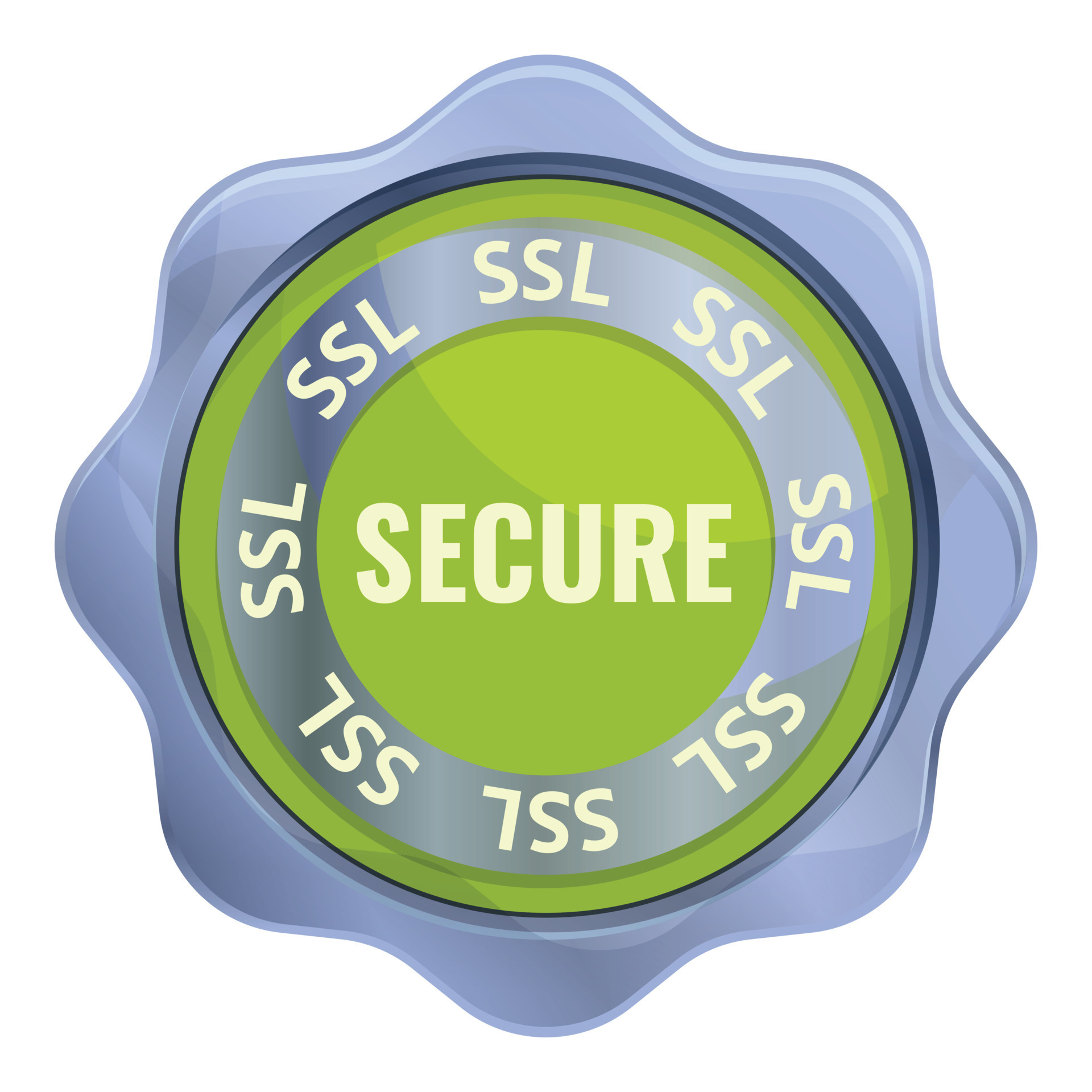 Secure Ssl Certificate Icon Cartoon Style 14342796 Vector Art At Vecteezy