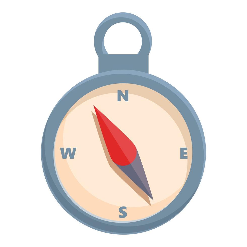 Hiking Compass Icon Cartoon Style 14348570 Vector Art At Vecteezy