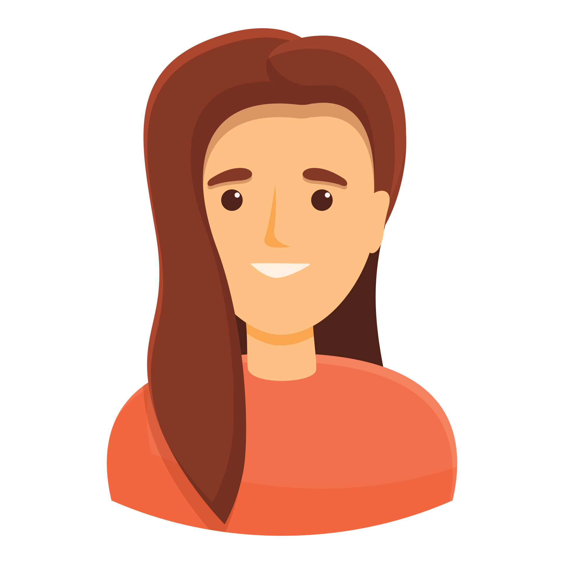 icono de mujer joven, estilo de dibujos animados 14348918 Vector en ... icono de mujer joven, estilo de dibujos animados 14348918 Vector en ...