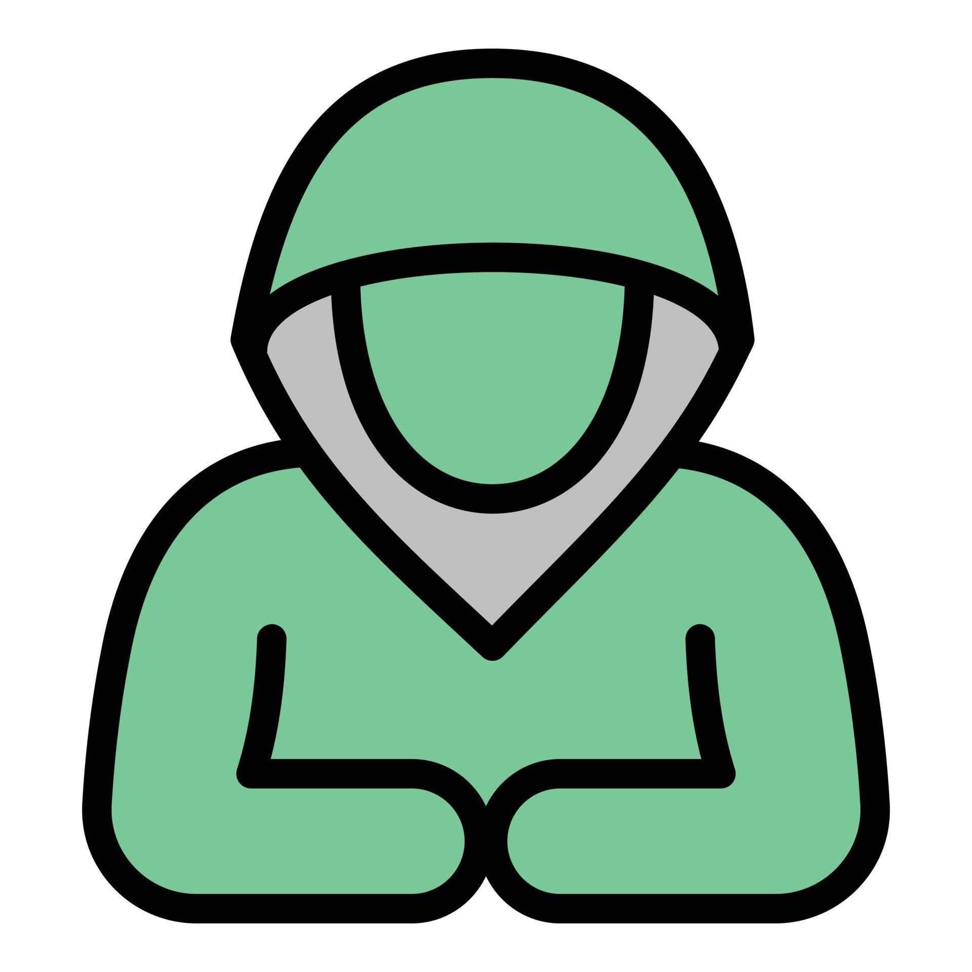 Young hacker icon outline vector. Computer code 14350550 Vector Art at ...