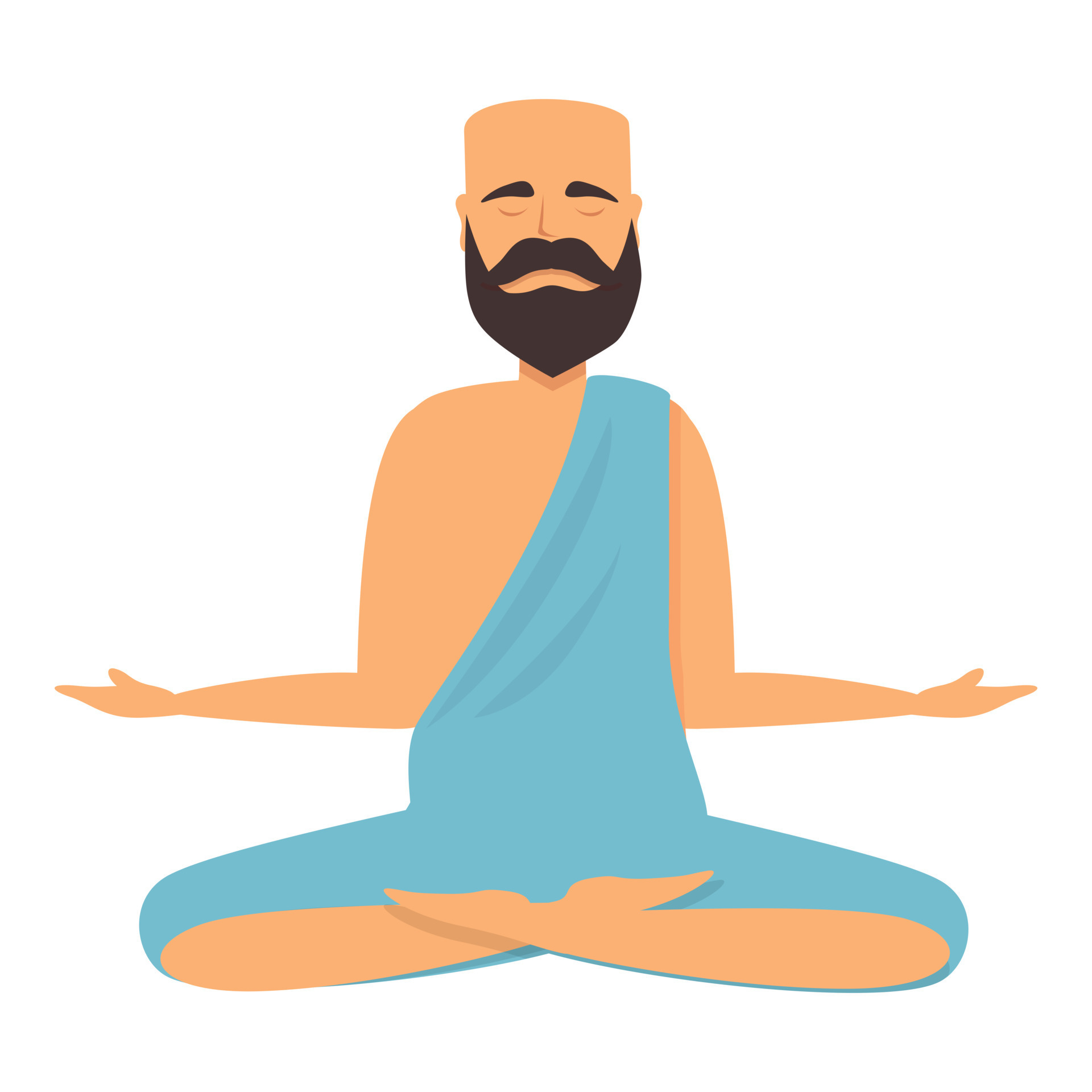 Monk icon cartoon vector. Indian man 14352854 Vector Art at Vecteezy Monk icon cartoon vector. Indian man 14352854 Vector Art at Vecteezy