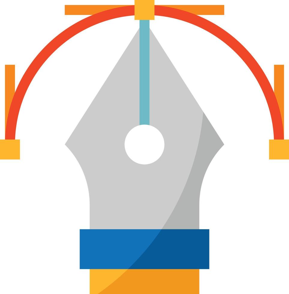 vector draw creative - flat icon 14352971 Vector Art at Vecteezy