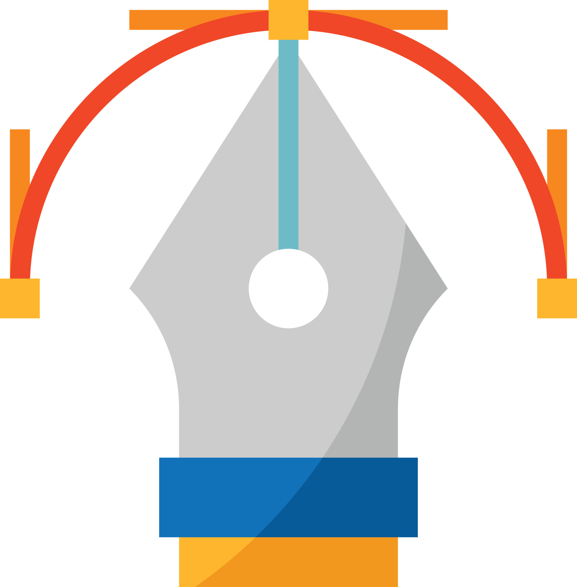 vector draw creative - flat icon 14352971 Vector Art at Vecteezy