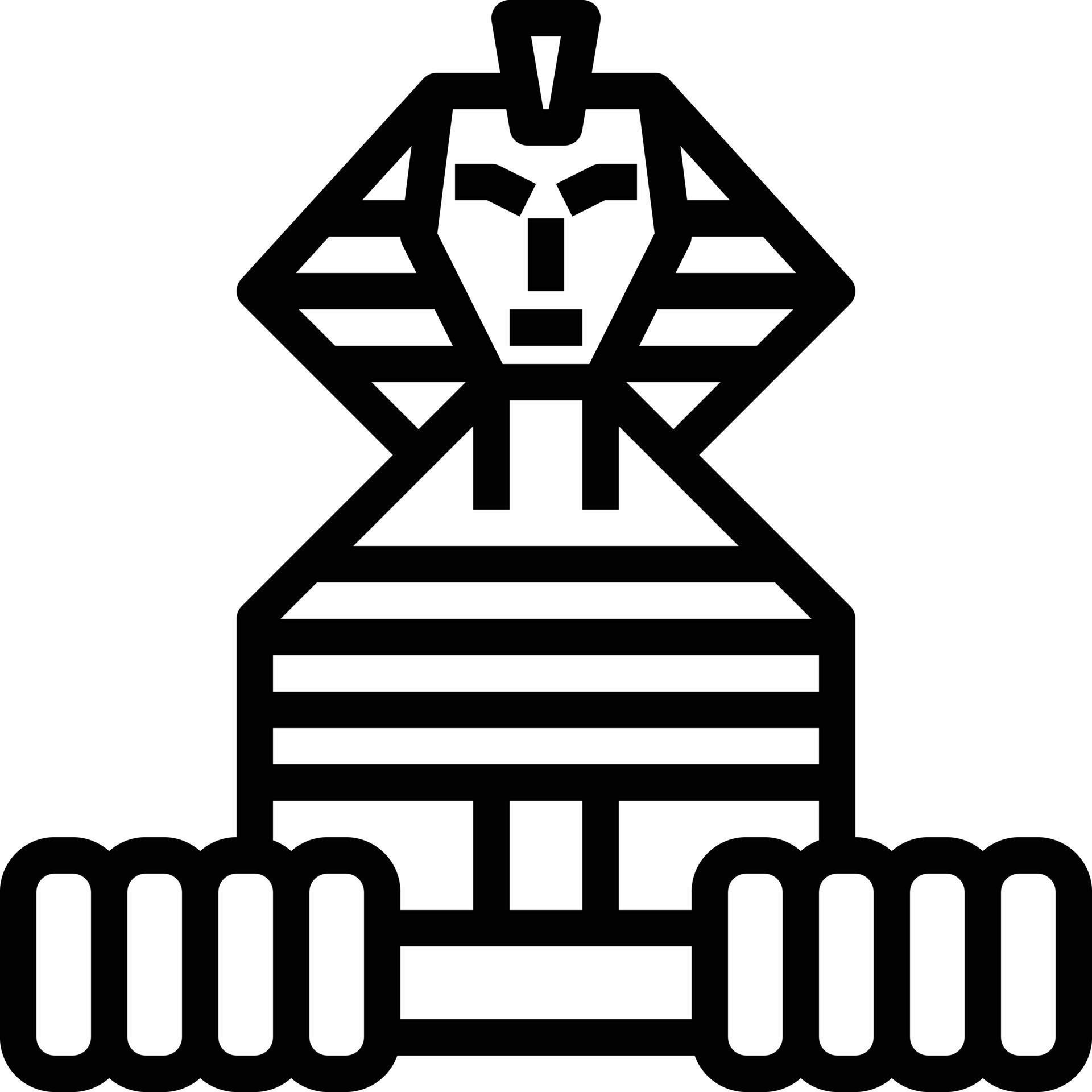 great sphinx egypt landmark sphinx ancient - outline icon 14355130 ...