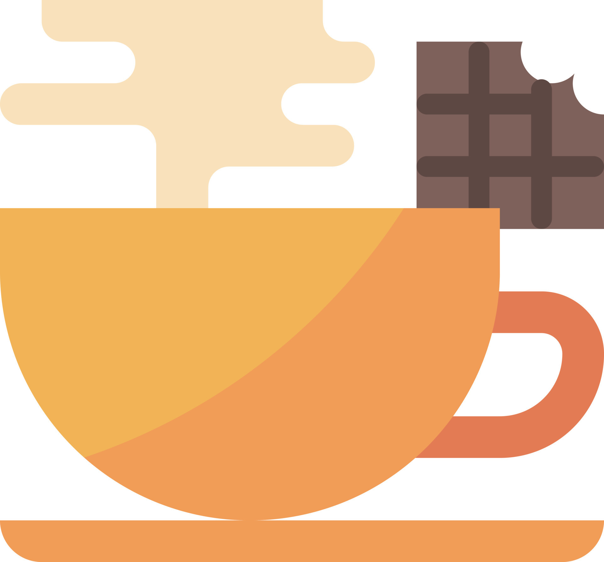 chocolate hot coffee cafe restaurant mocha - flat icon 14356932 Vector ...