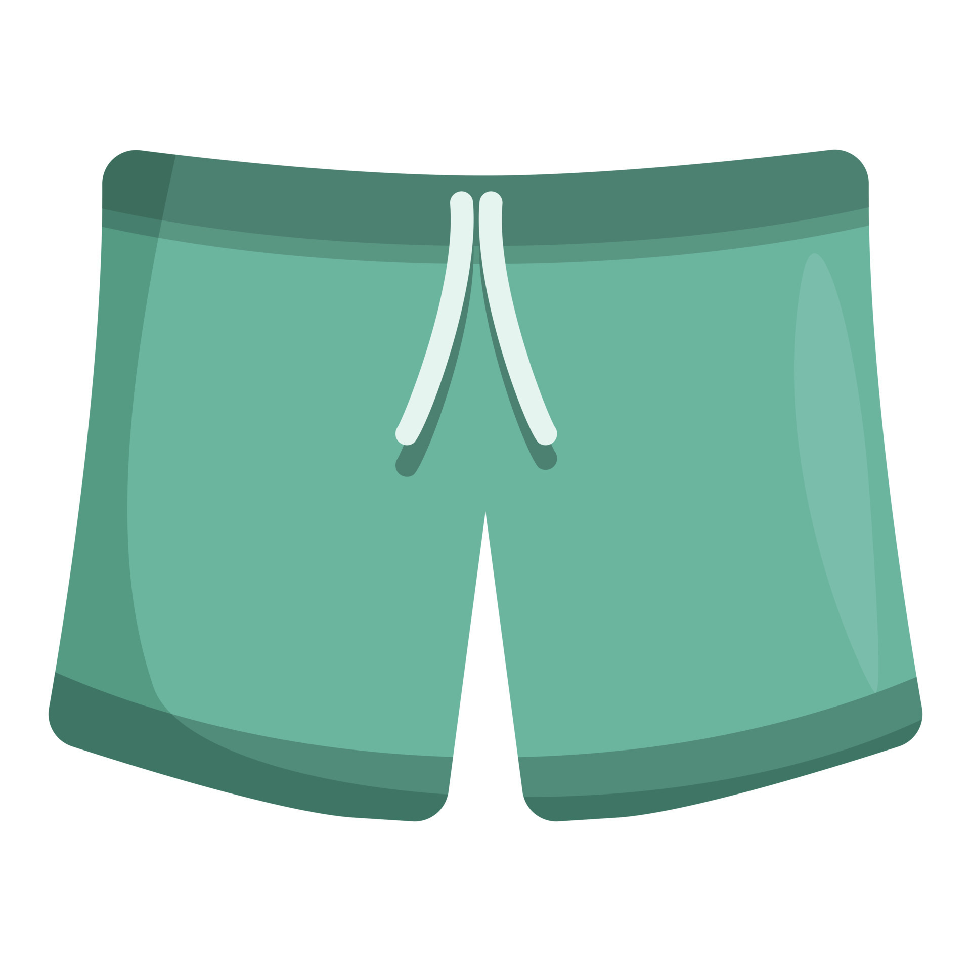 Man Sport Shorts Icon Cartoon Vector Winter Template 14357373 Vector