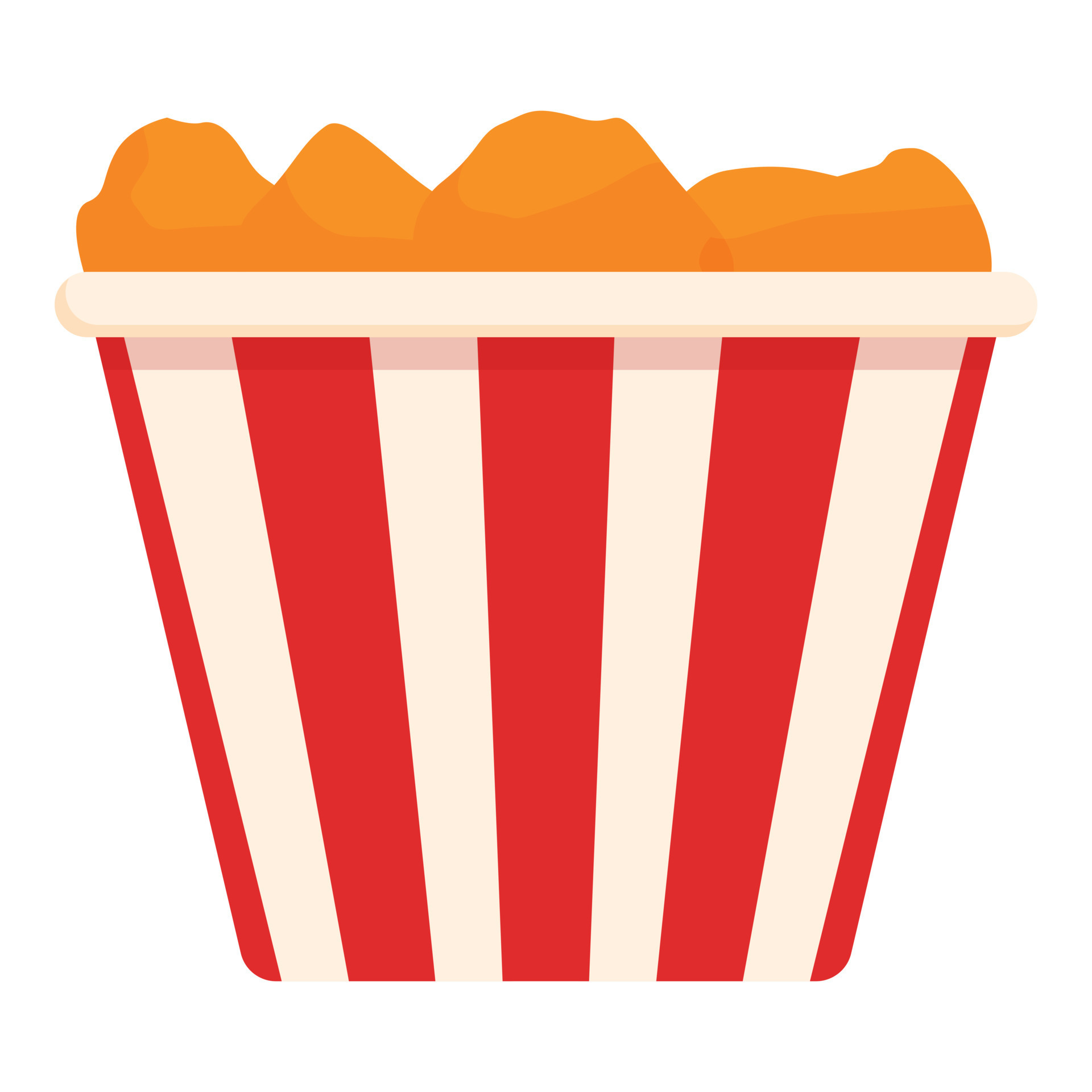 Fast Food Box Icon Cartoon Vector Chicken Nugget 14359451 Vector Art At Vecteezy