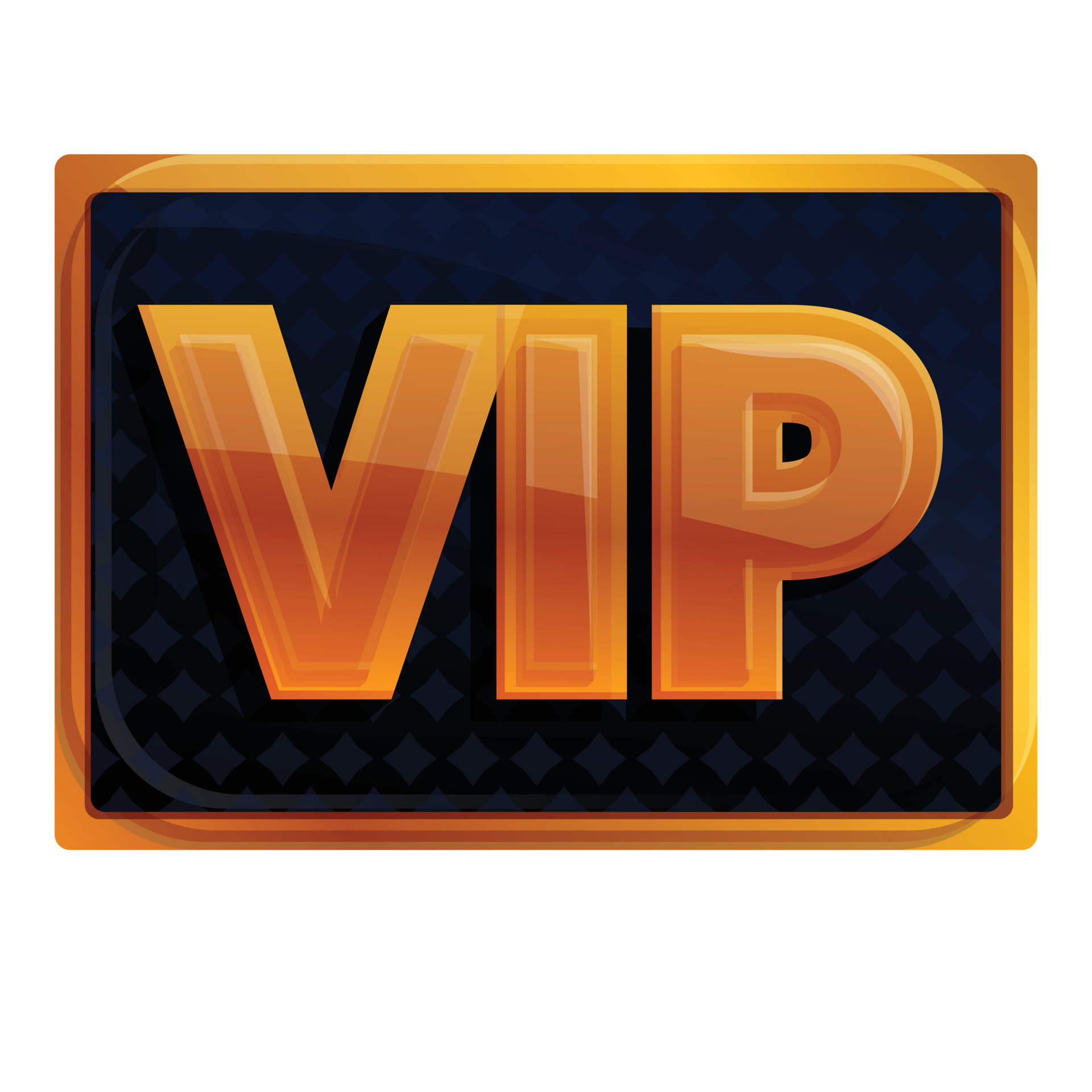 VIP inscription on black icon, cartoon style 14359540 Vector Art at Vecteezy