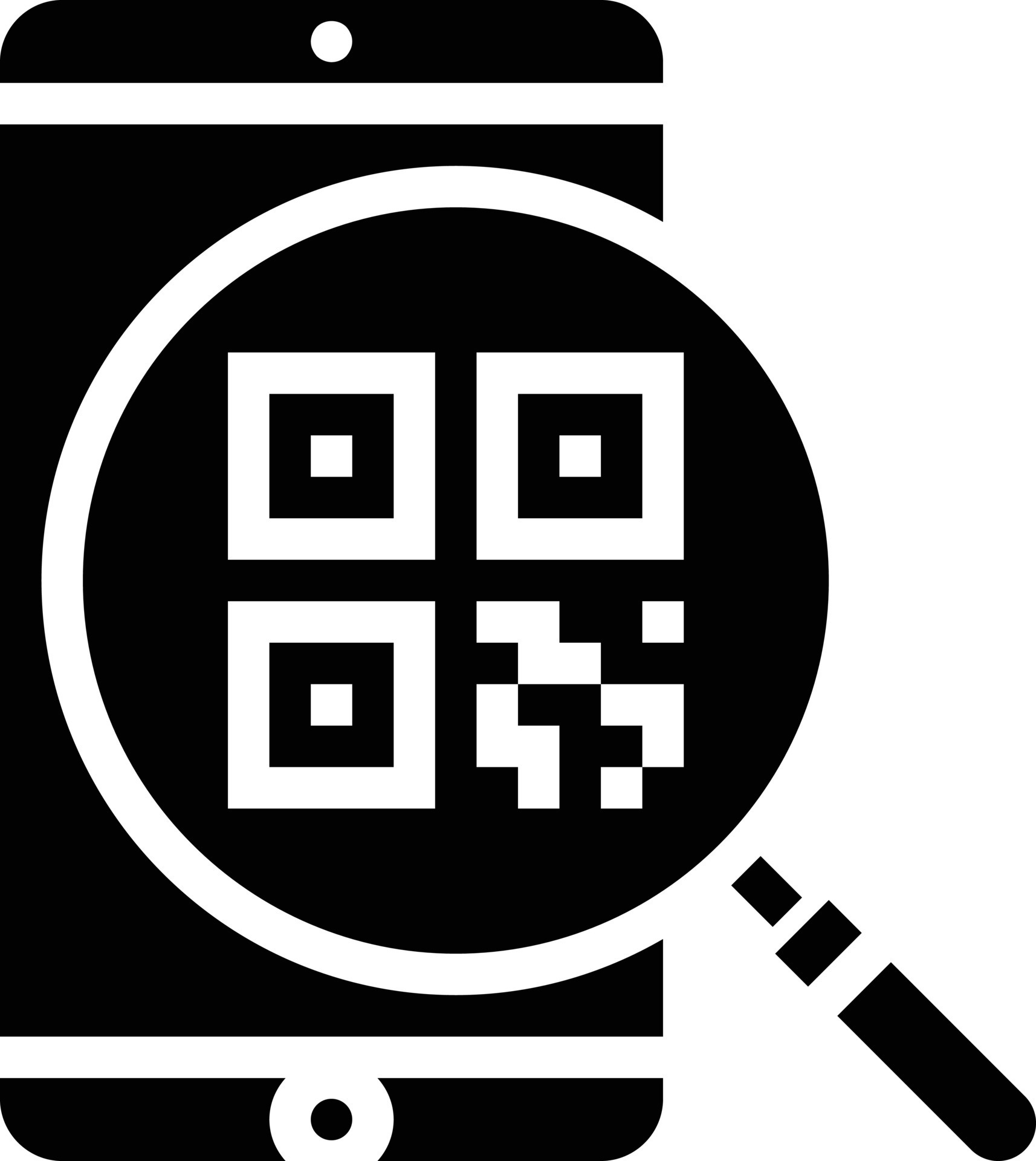 qr code scan mobile ecommerce - solid icon 14362053 Vector Art at Vecteezy