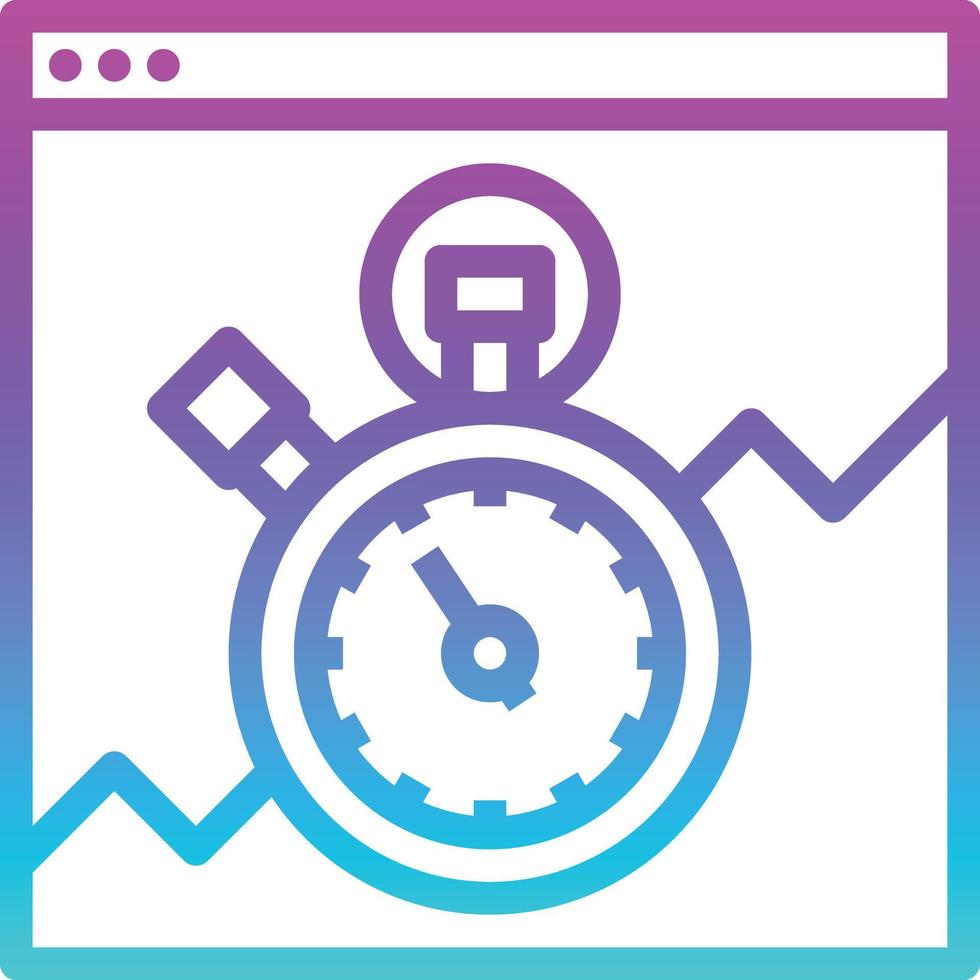 speed page load optimization seo - gradient icon 14363468 Vector Art at Vecteezy