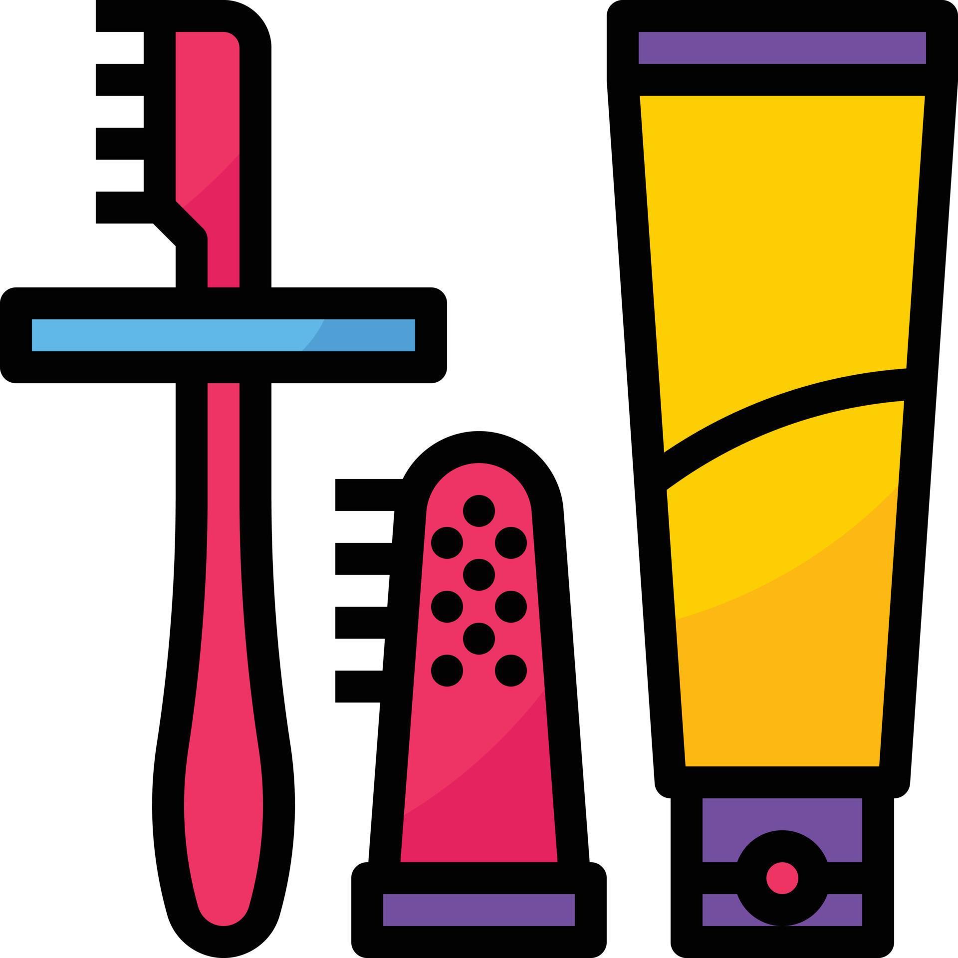 toothbrush toothpaste hygiene baby accessories - filled outline icon ... toothbrush toothpaste hygiene baby accessories - filled outline icon ...