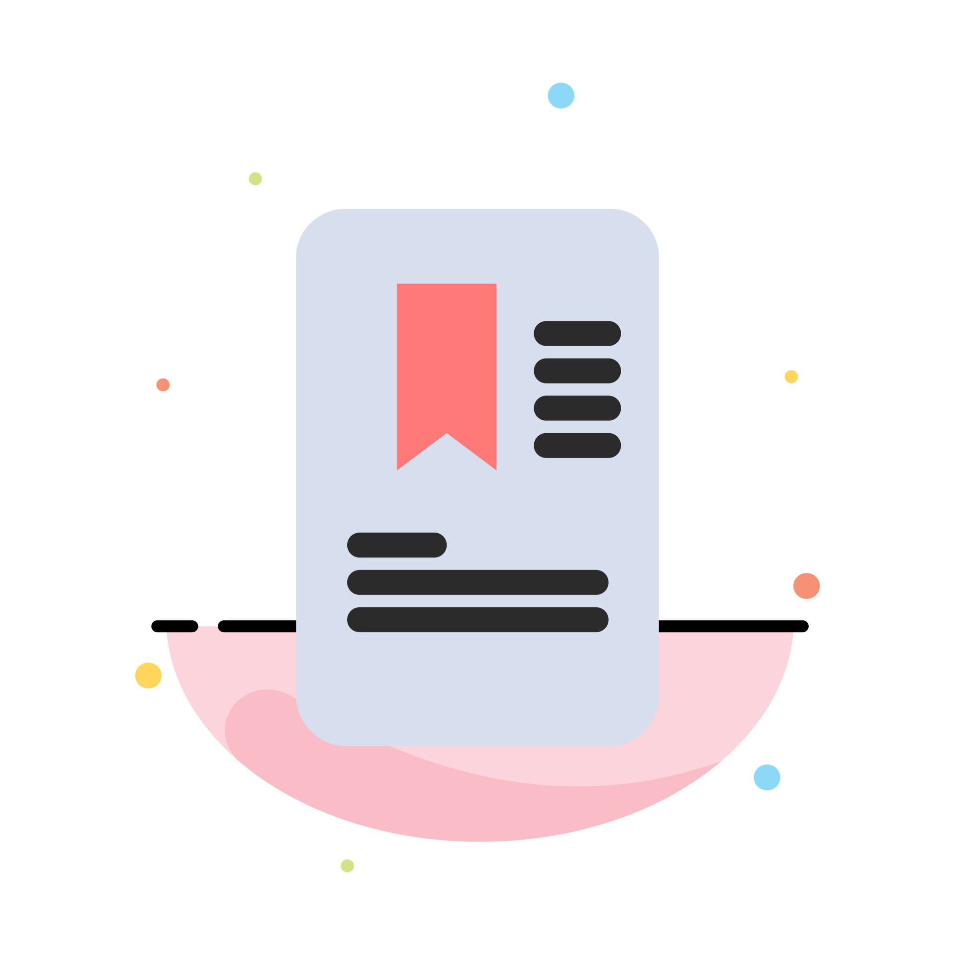 Mobile Tag Oneducation Abstract Flat Color Icon Template 14366377 Vector Art At Vecteezy