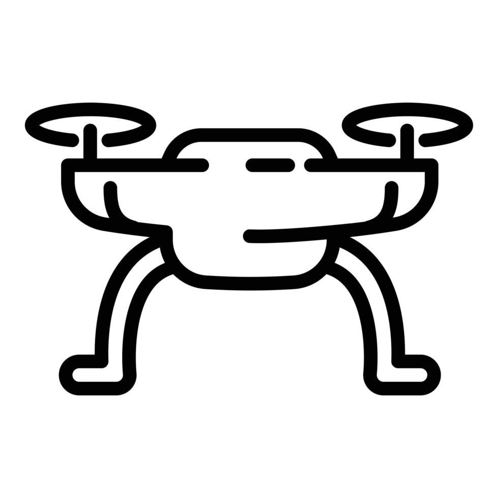 Modern Drone Icon Outline Style 14368227 Vector Art At Vecteezy