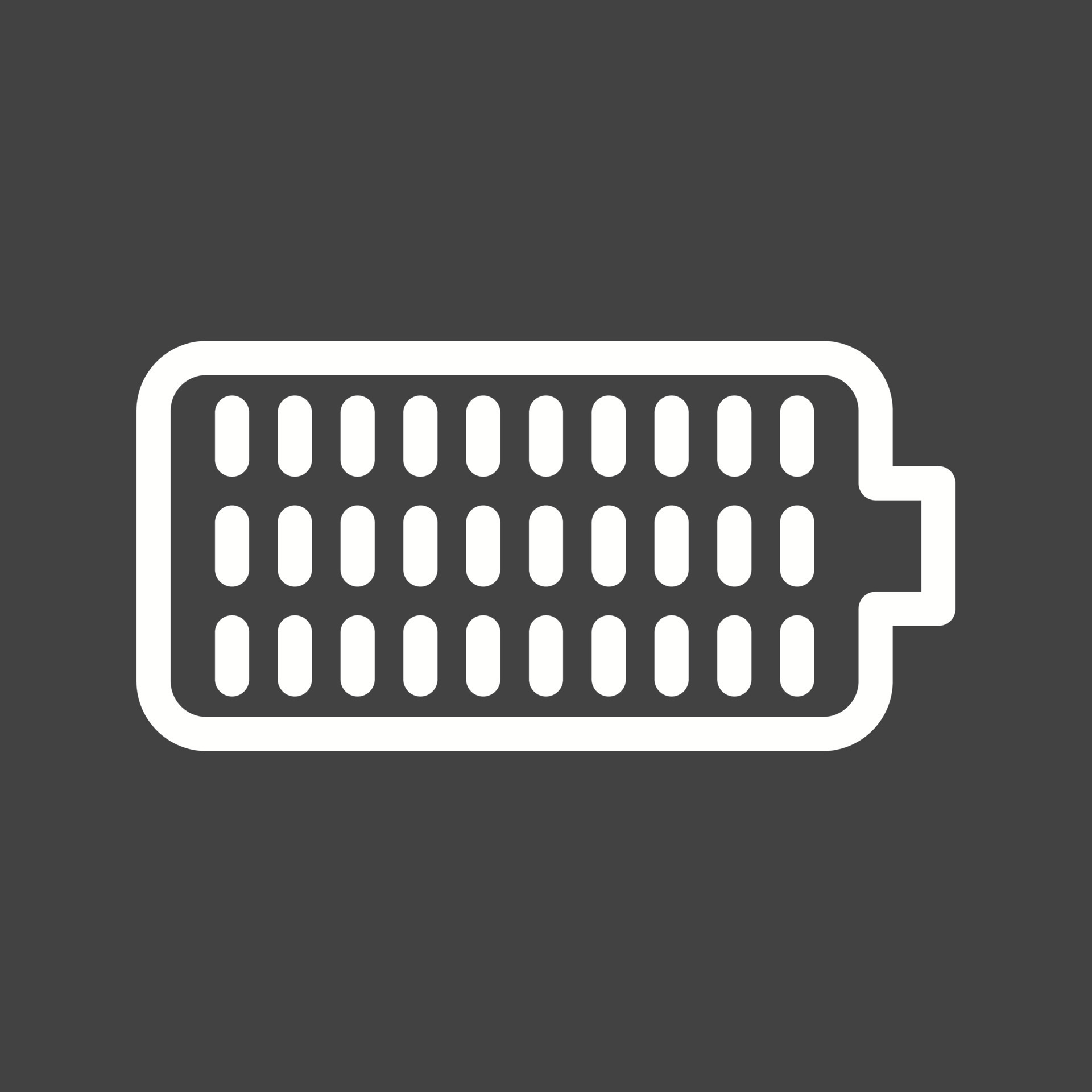 Full Battery Line Inverted Icon 14370610 Vector Art at Vecteezy Full Battery Line Inverted Icon 14370610 Vector Art at Vecteezy