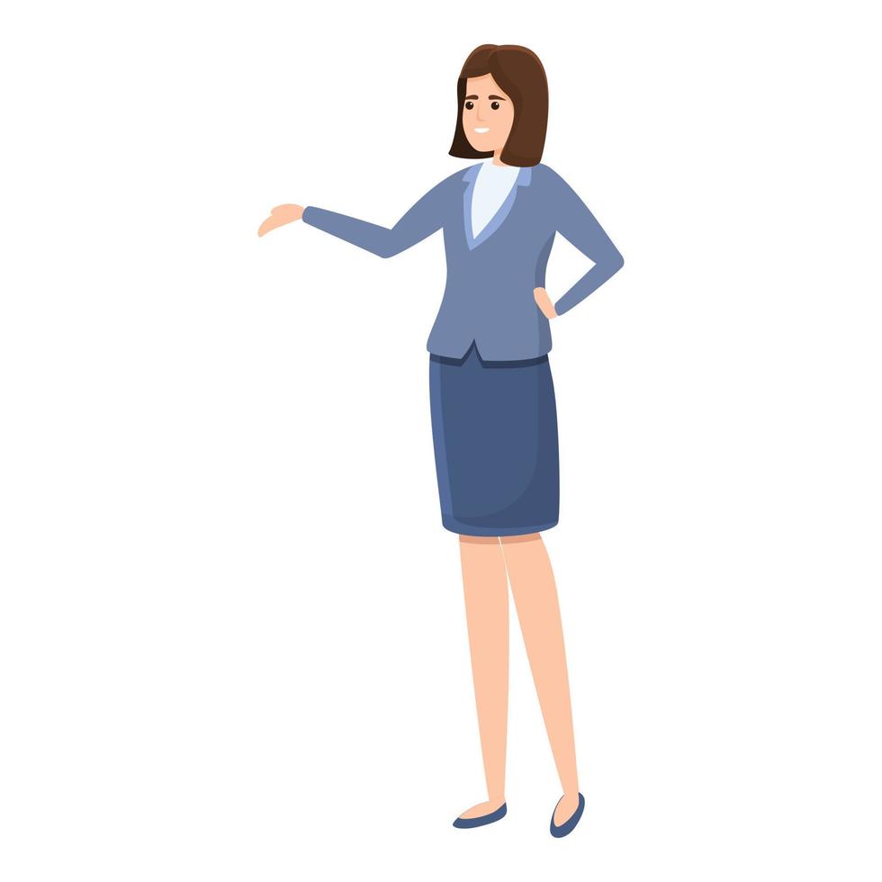 Sexy Woman Agent Icon Cartoon Style 14370840 Vector Art At Vecteezy