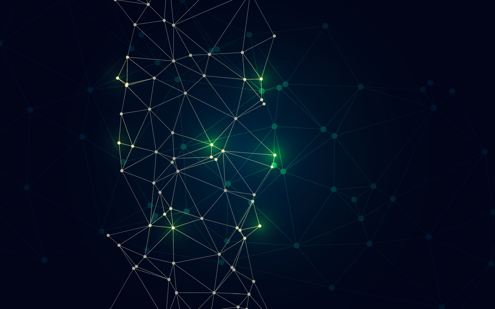 Green Technology background. Creative lighting template background ...