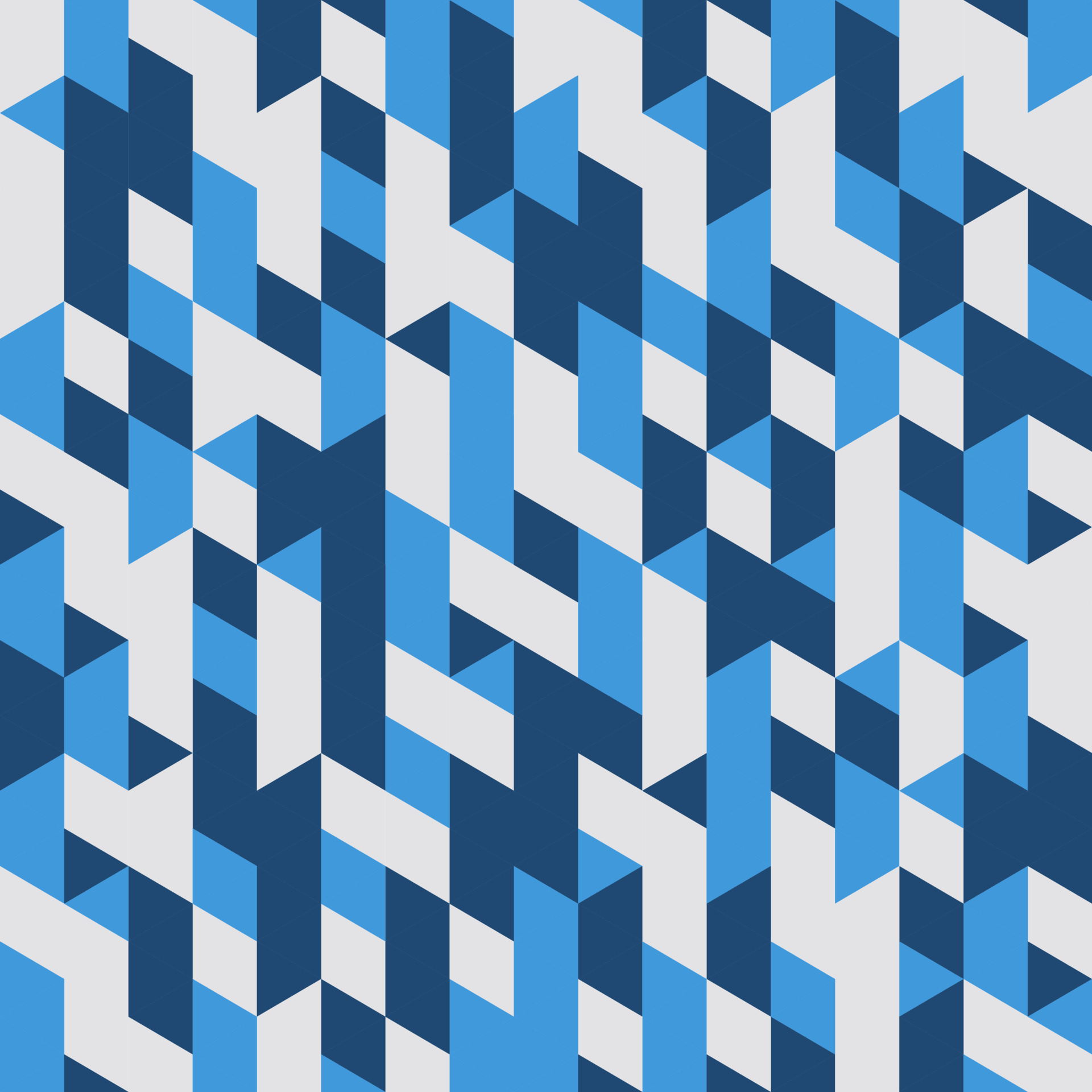 Blue Geometric Seamless Pattern Abstract Background 14371533 Vector Art