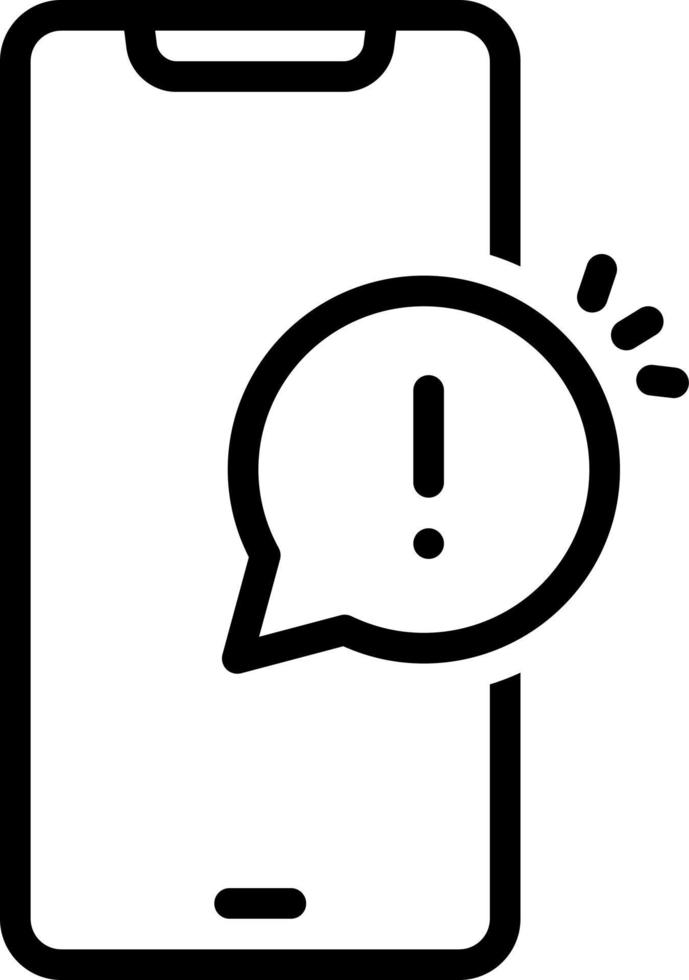 line icon for attention 14375483 Vector Art at Vecteezy