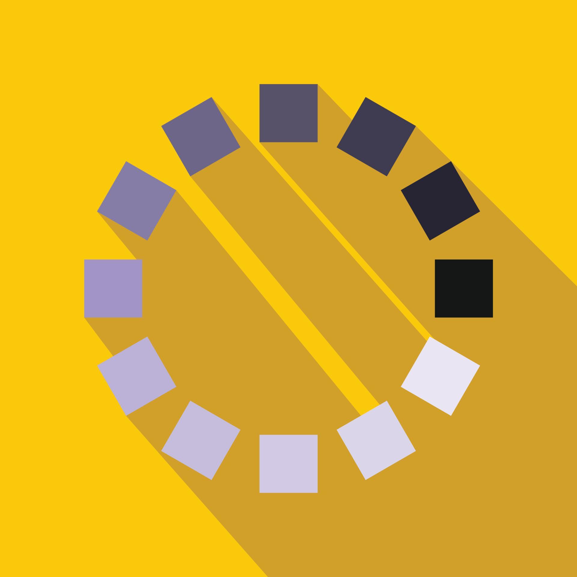 Loading circle sign icon in flat style 14380646 Vector Art at Vecteezy